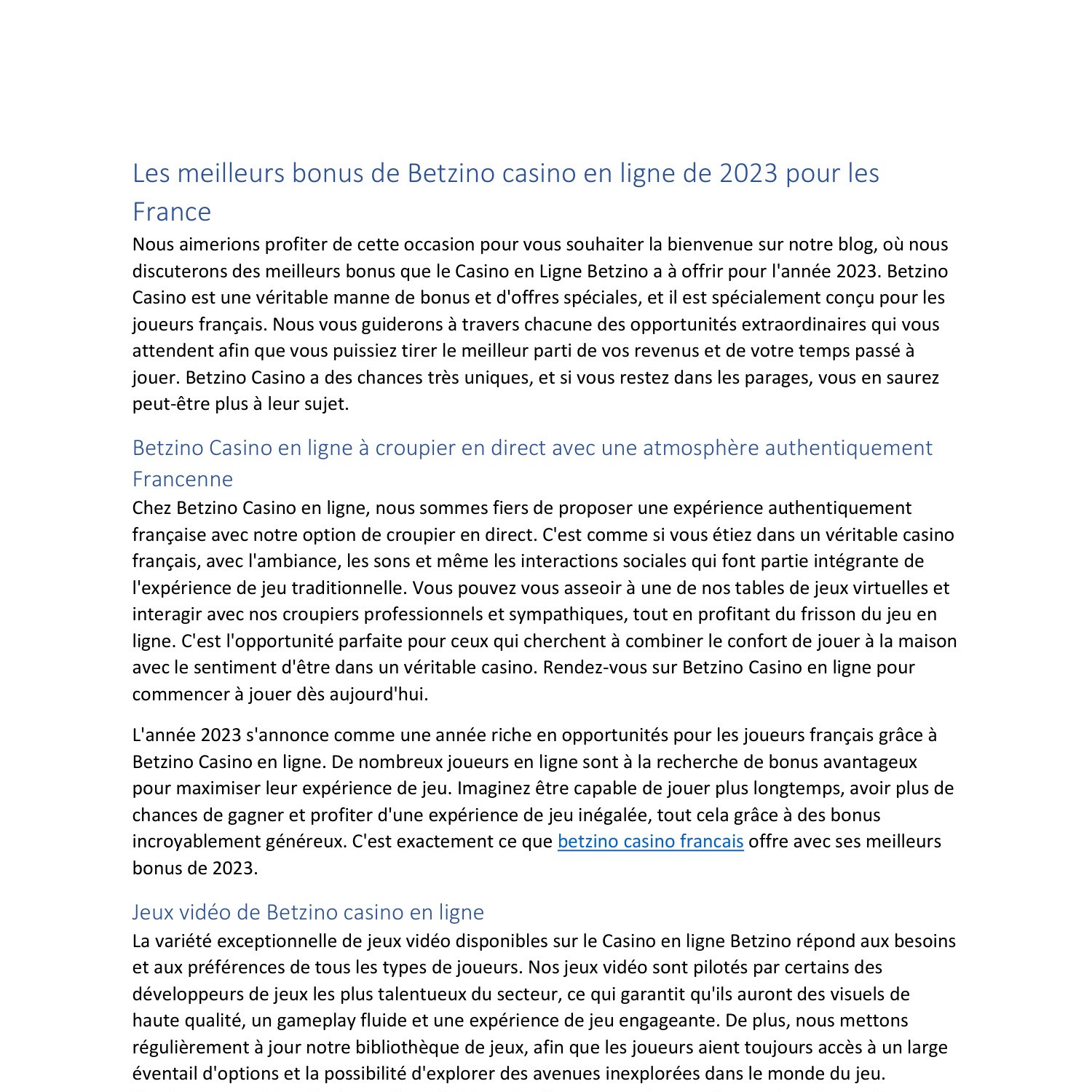 Betzino Casino.docx | DocDroid