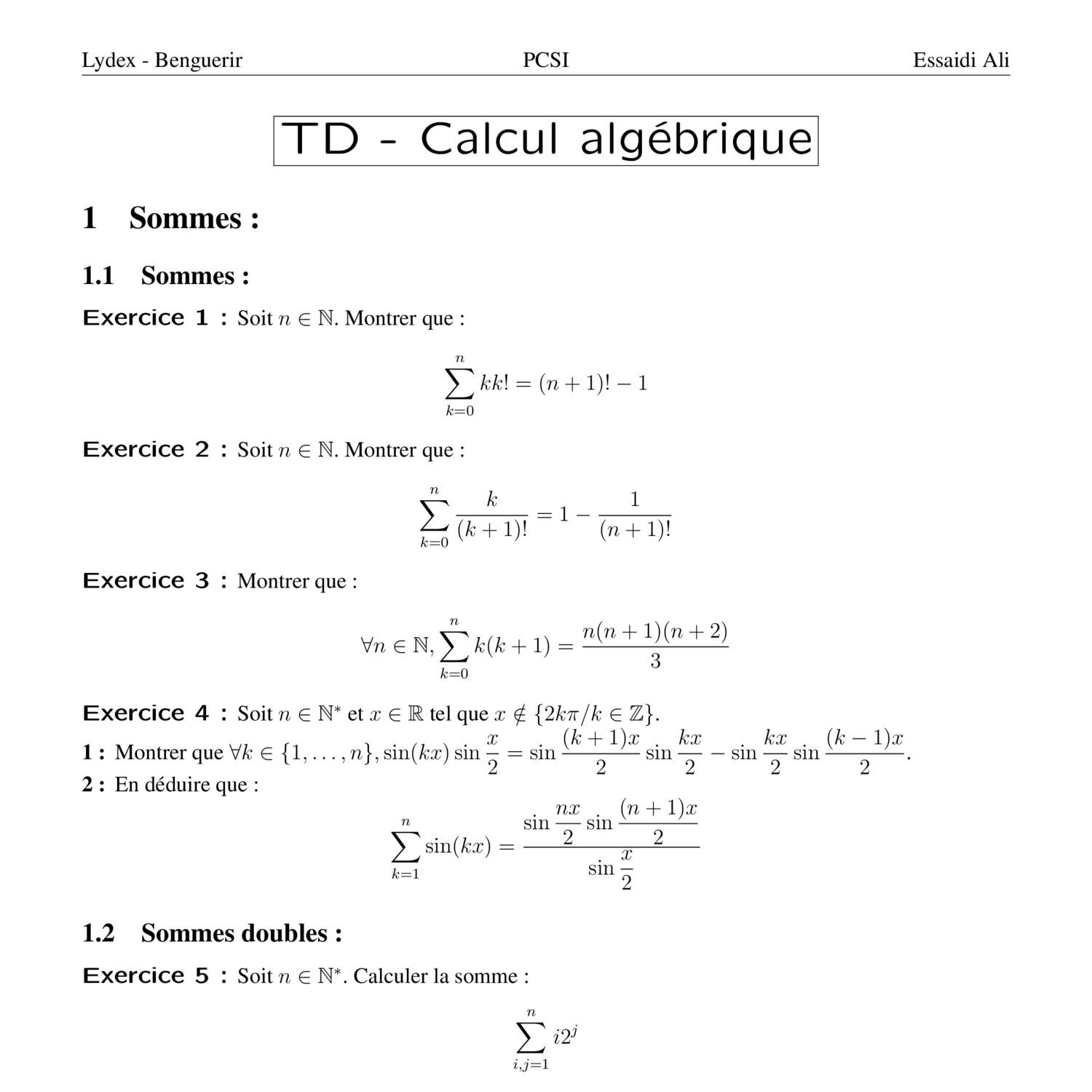TD - Calcul algébrique.pdf | DocDroid