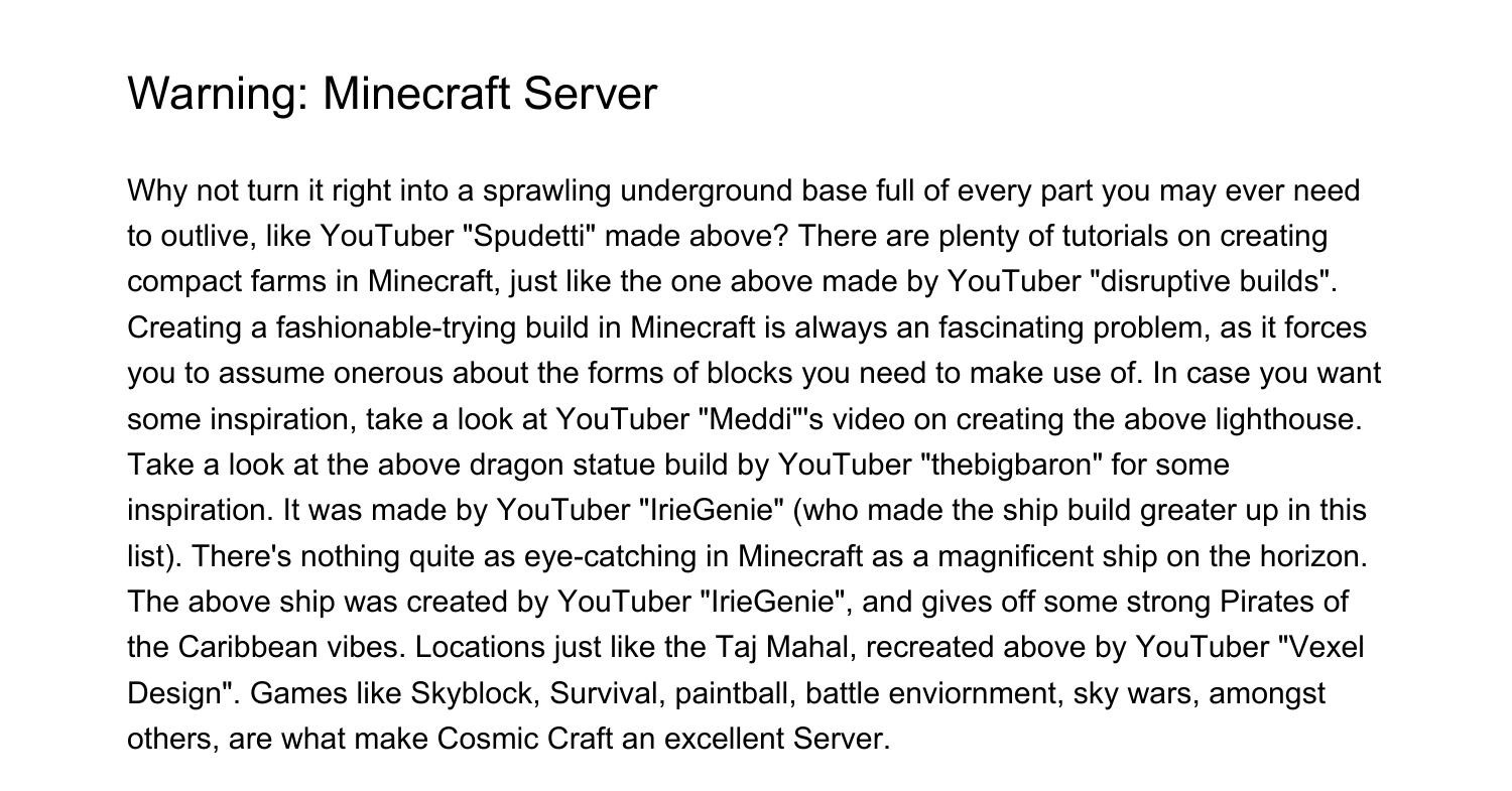 Warning Minecraft Serverxevya.pdf.pdf | DocDroid