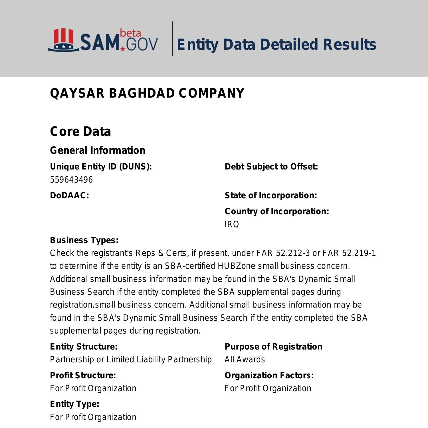 Entity Information in SAM.pdf | DocDroid