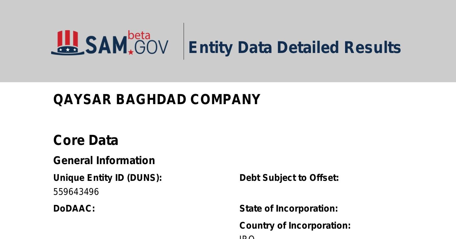 Entity Information in SAM.pdf | DocDroid
