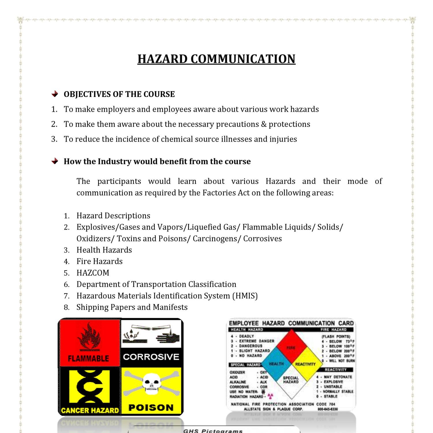 Pramble- Hazard Communication.pdf | DocDroid