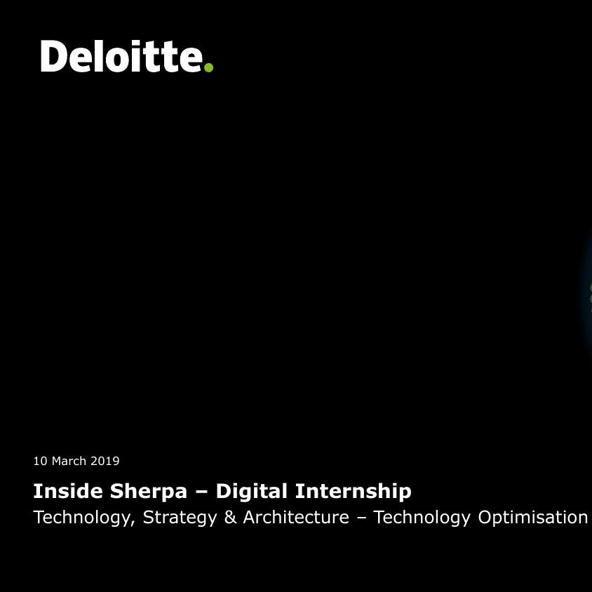 Deloitte Tech Optimisation and Delivery Virtual Internship Module Task 3 - Answer.pdf | DocDroid