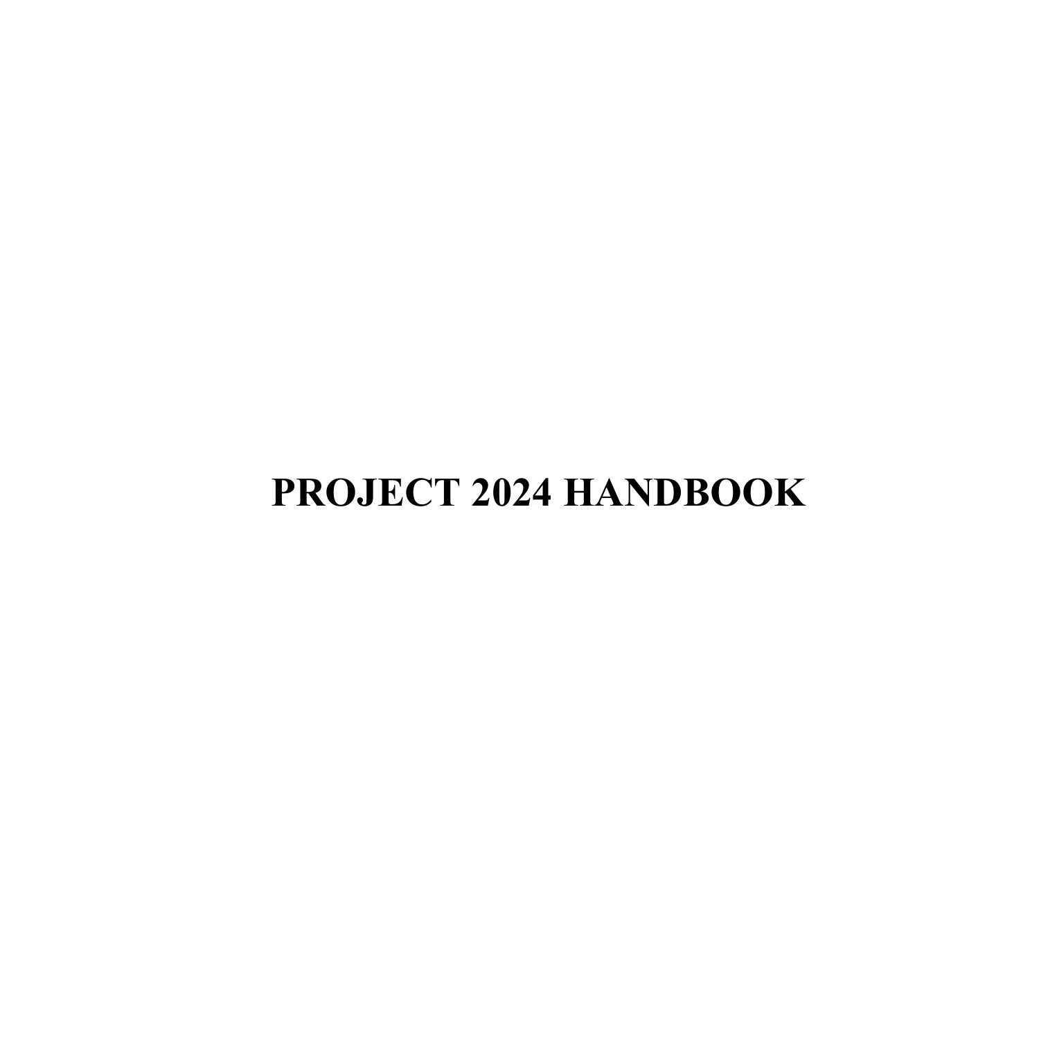 Project_2024 Handbook.pdf | DocDroid