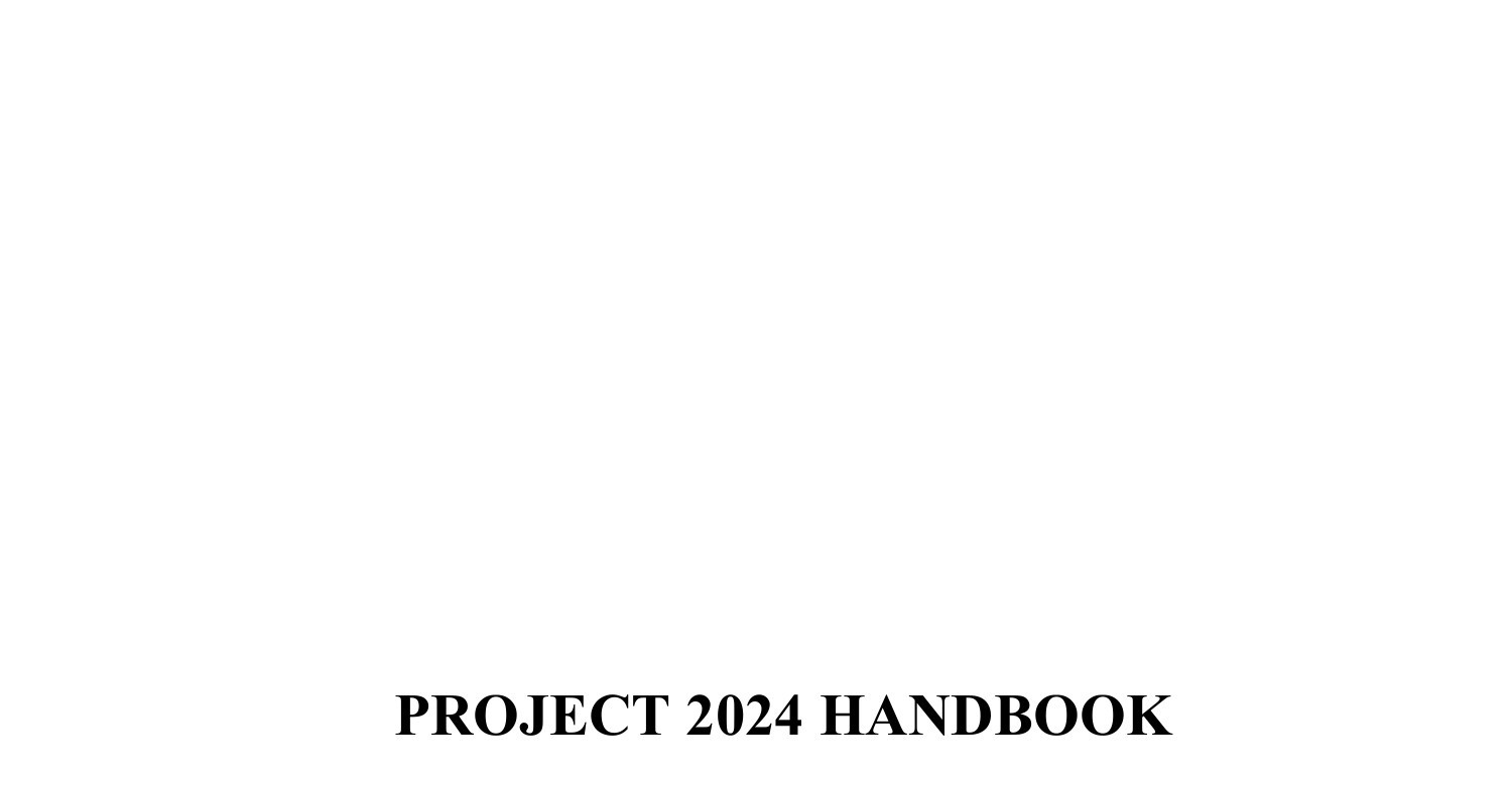 Project_2024 Handbook.pdf | DocDroid