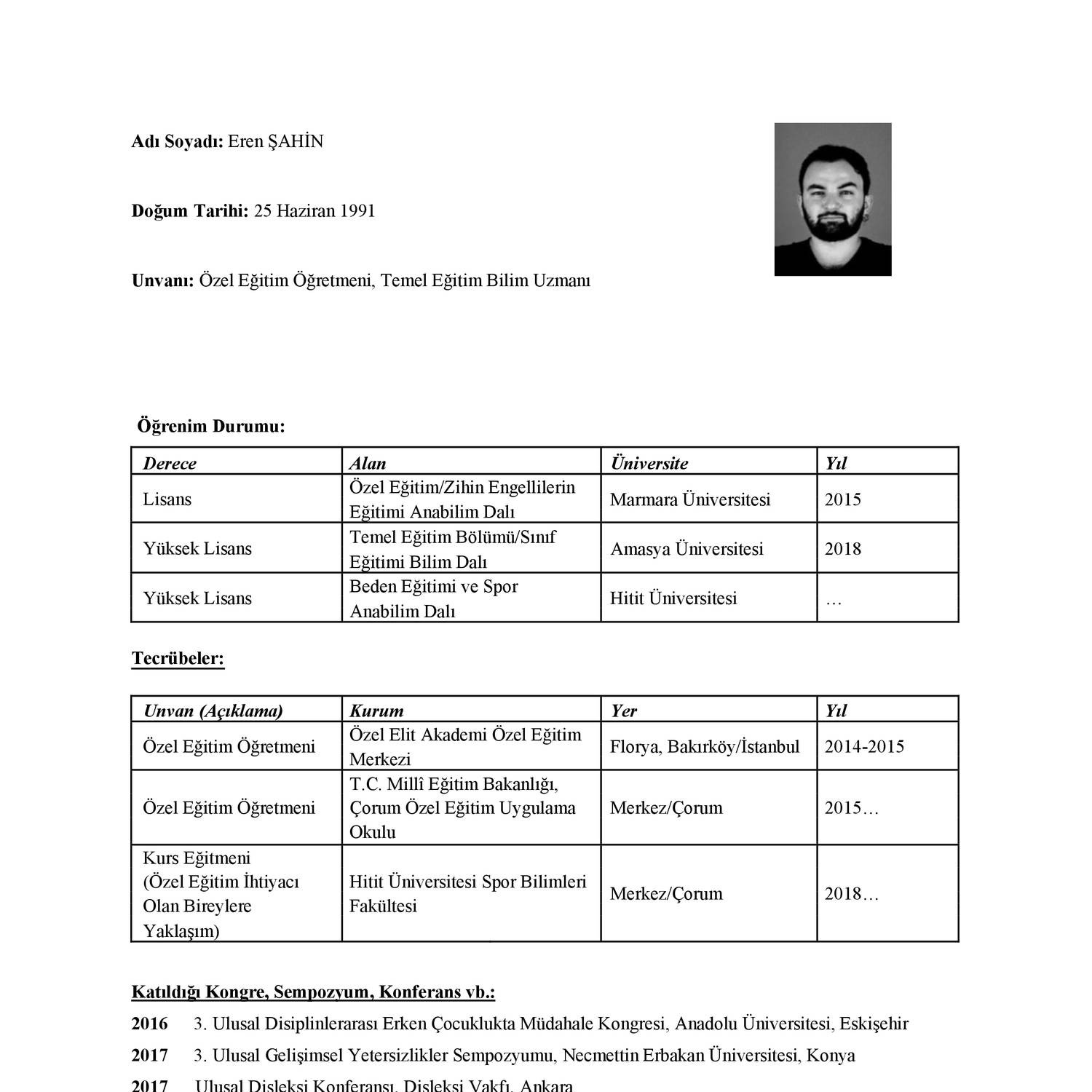 cv eren.pdf | DocDroid