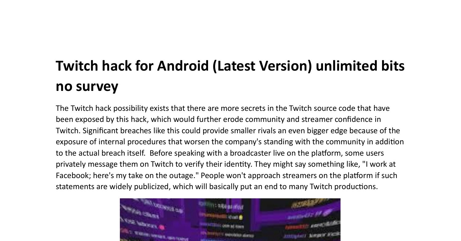 twitch-hack-for-android-latest-version-unlimited-bits-no-survey.pdf ...
