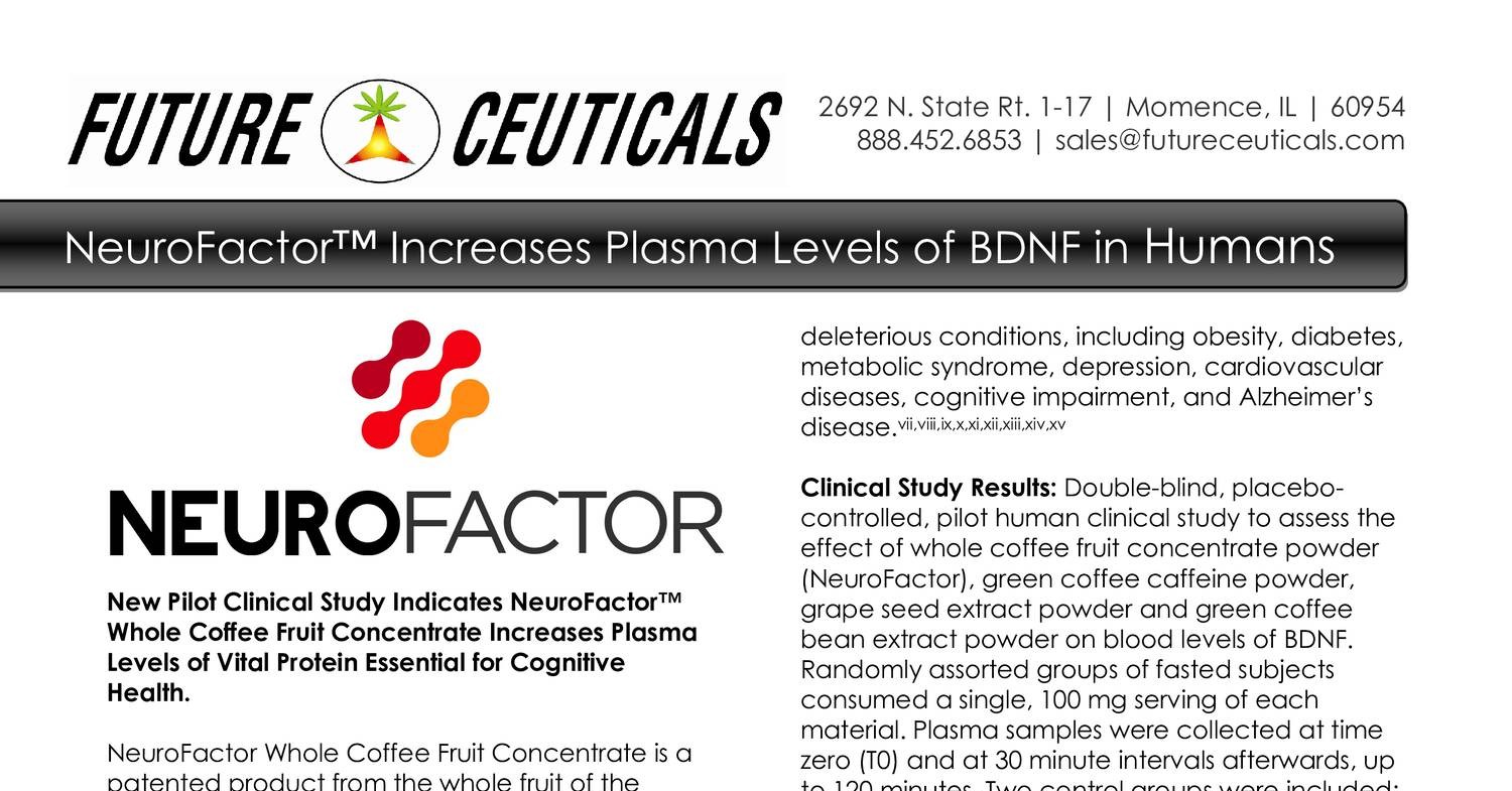 NeuroFactor™ Increases Plasma Levels of BDNF in Humans.pdf | DocDroid