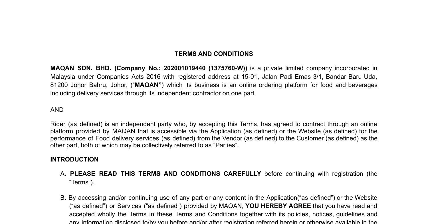 T&CRider(17_1_2023).pdf | DocDroid