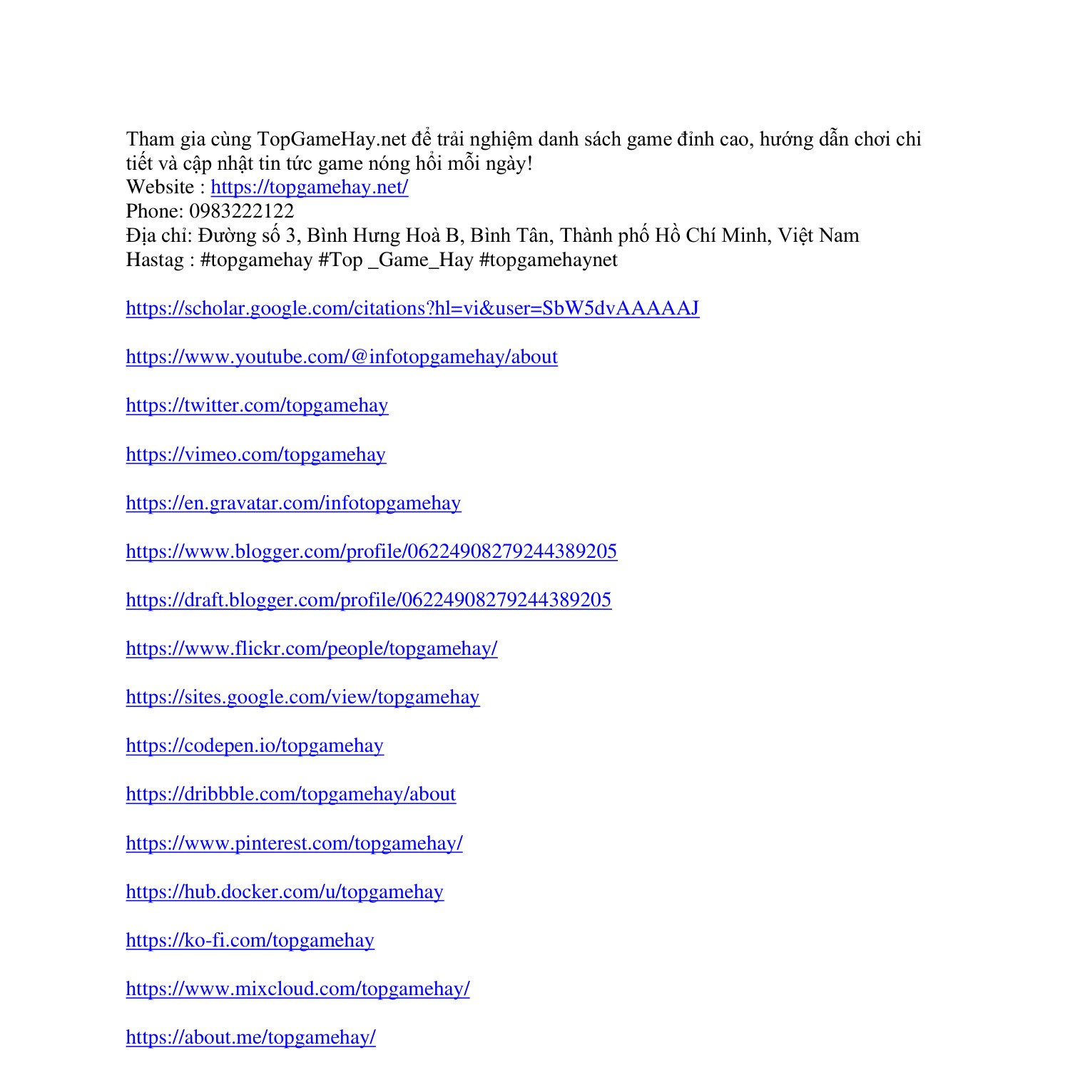 topgamehay.docx | DocDroid