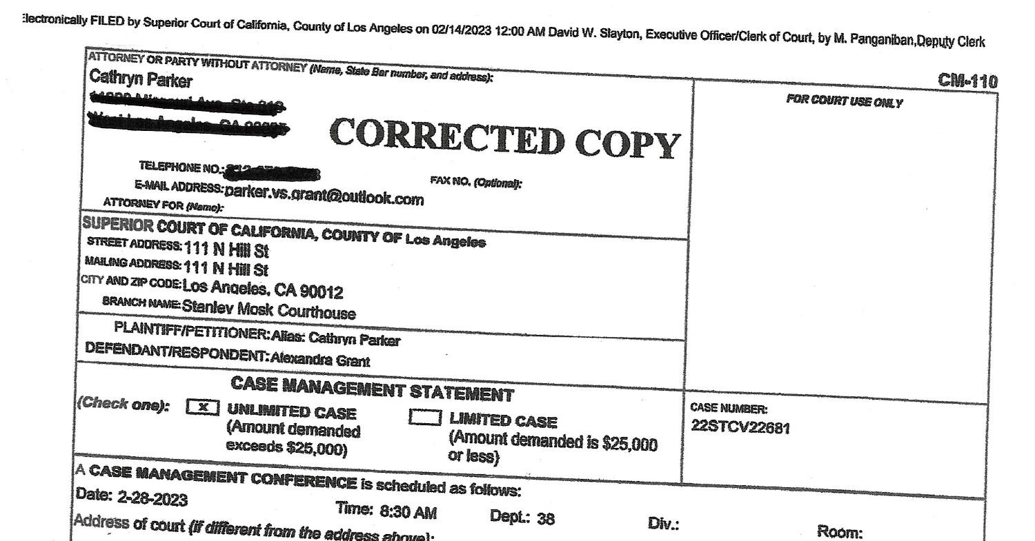 2-11-2023 CASE MANAGEMENT STATEMENT FOR JUDGEE.pdf | DocDroid