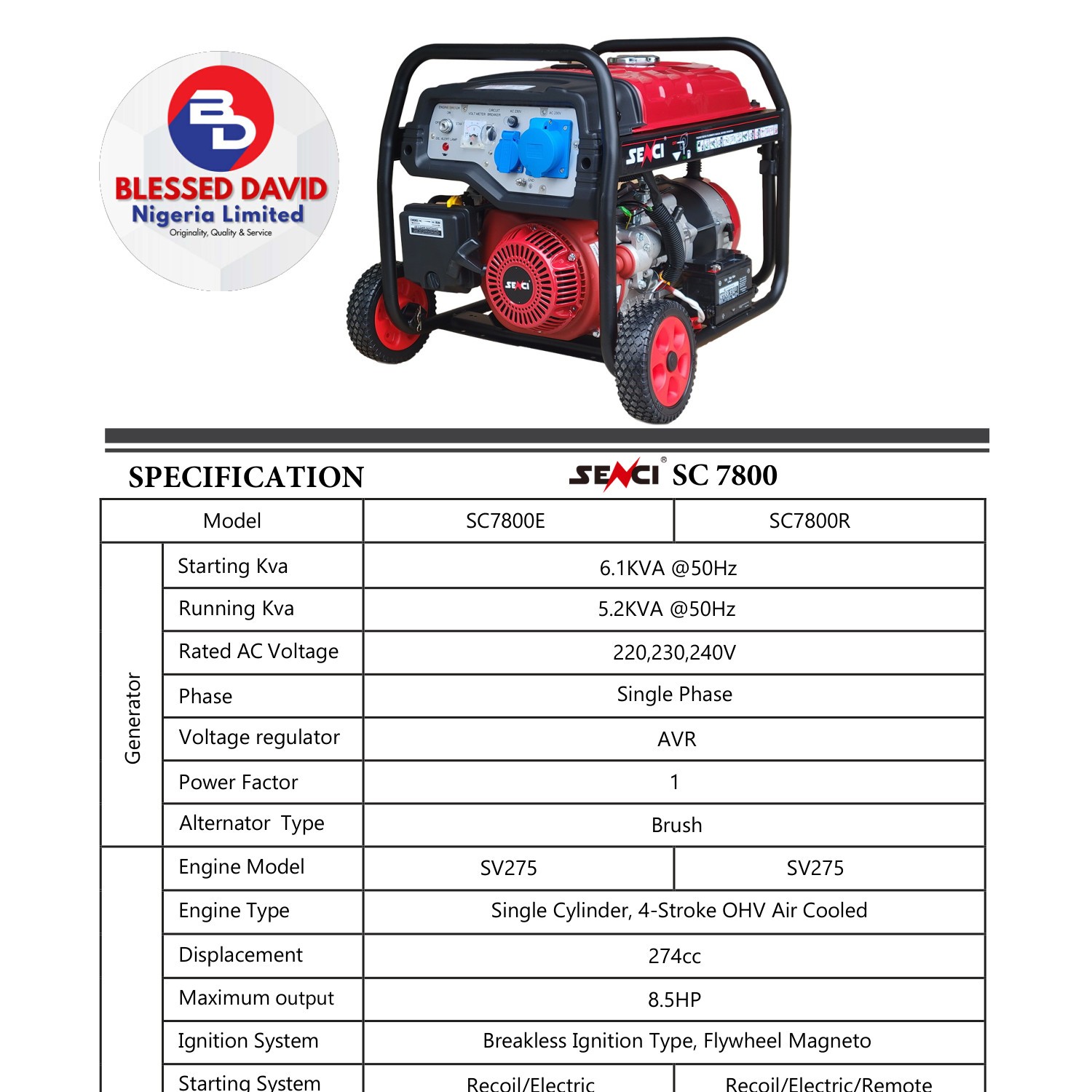 Senci SC7800E.pdf | DocDroid