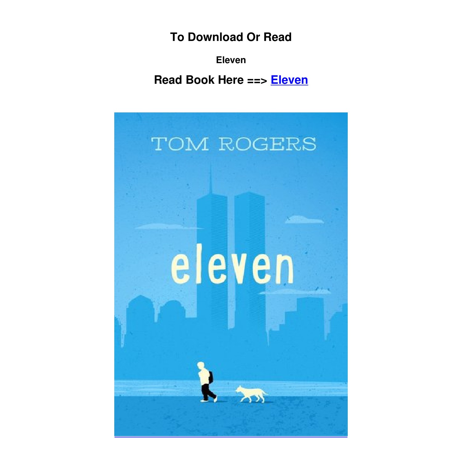 PDF download Eleven By Tom Rogers.pdf | DocDroid