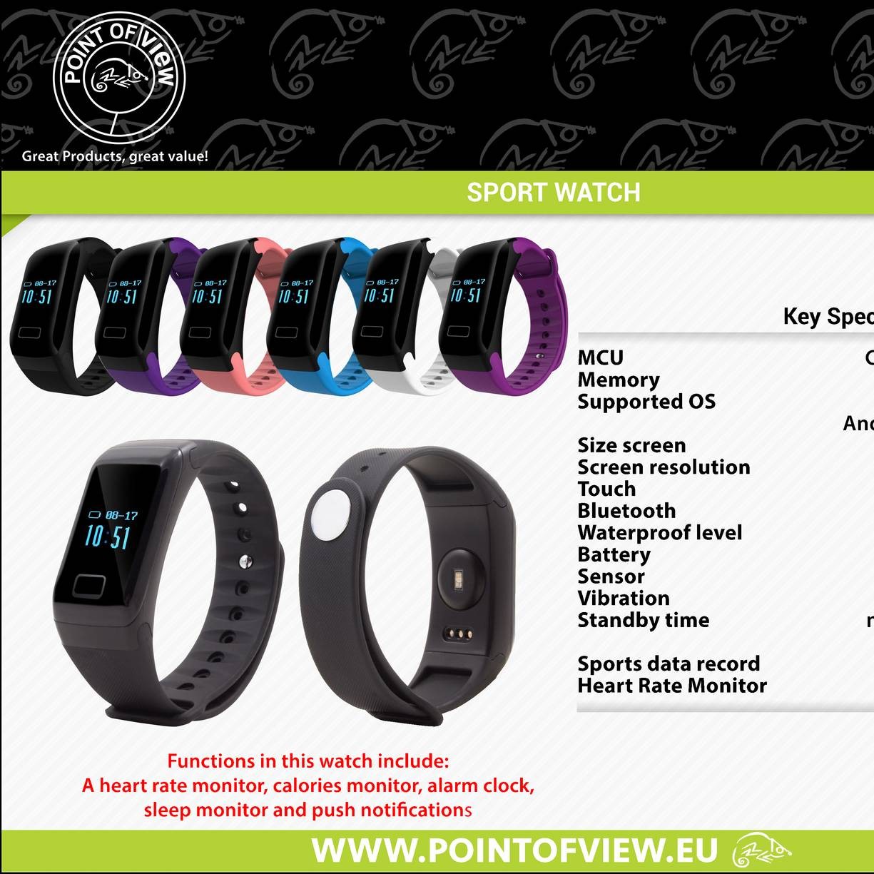SPORT WATCH spec sheet.pdf | DocDroid