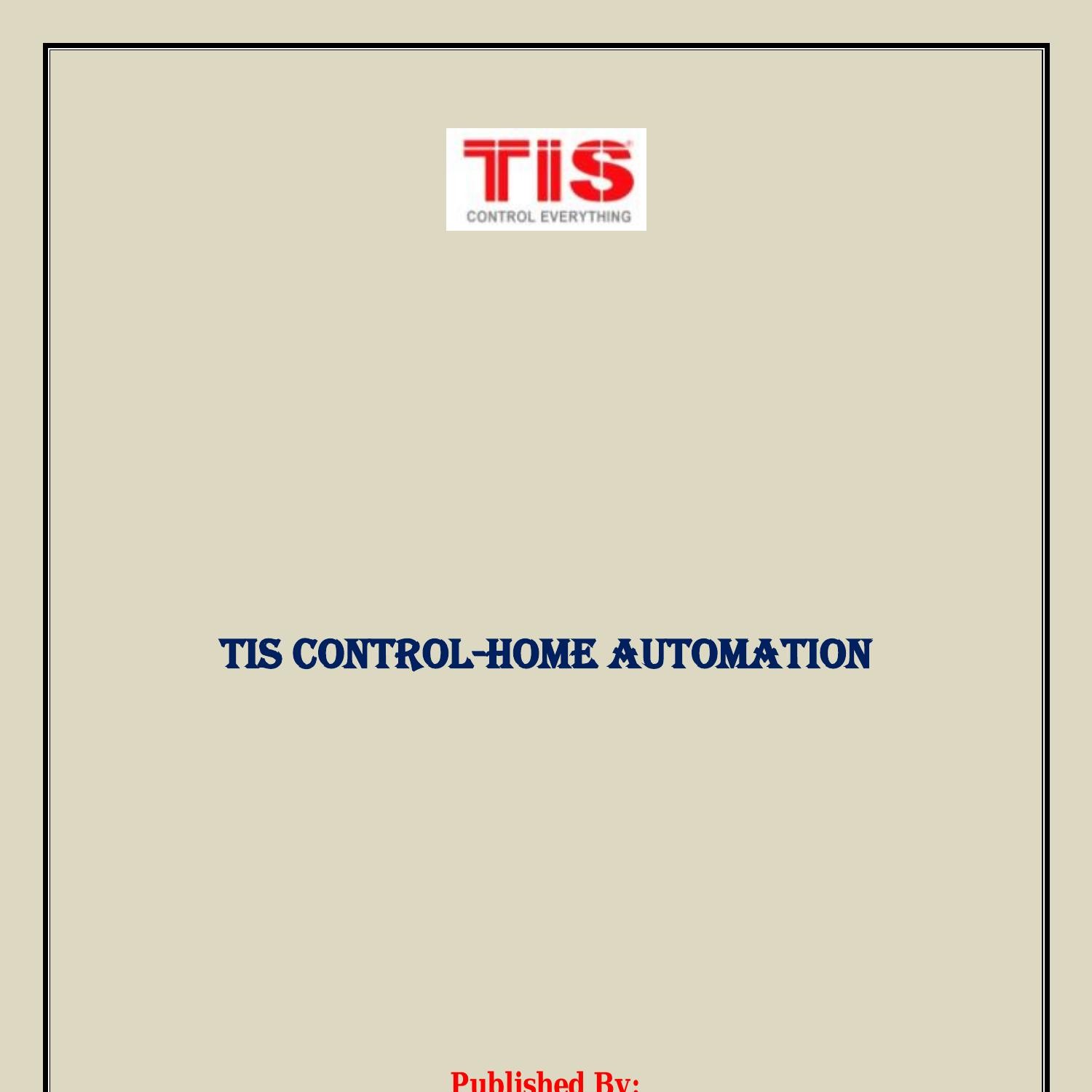 Tis control-home automation.pdf | DocDroid