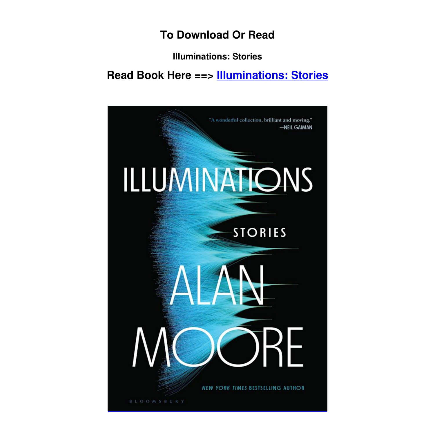 EPUB Download Illuminations Stories By Alan Moore.pdf | DocDroid