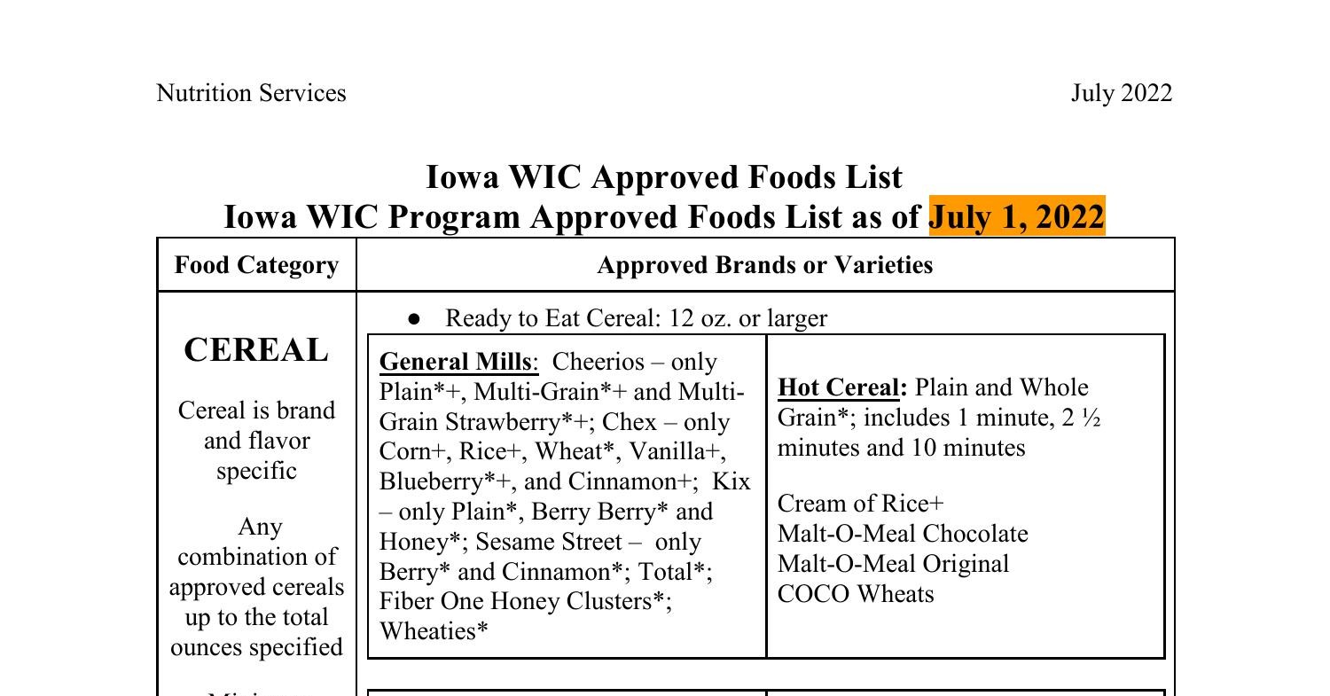 235_20 Iowa WIC Approved Foods List New Format (KK 7_1_2022) (002).pdf ...