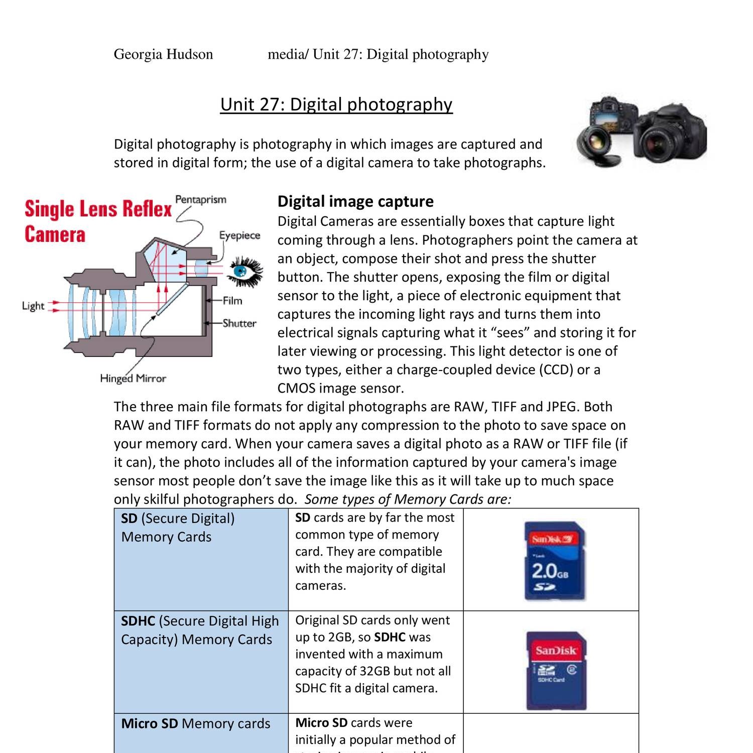 Unit 27 Digital photography essay finished.docx | DocDroid