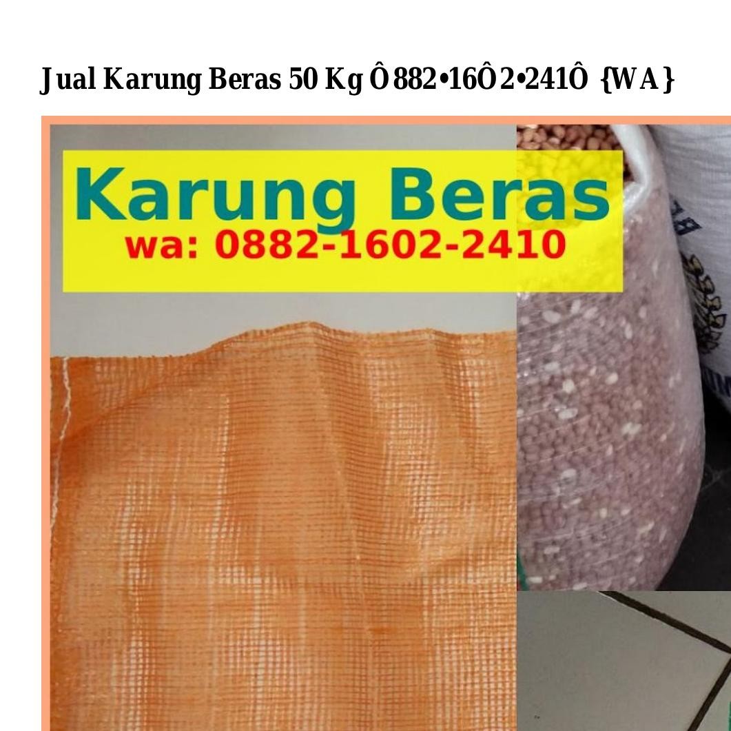 Jual Karung Beras 50 Kg.pdf | DocDroid