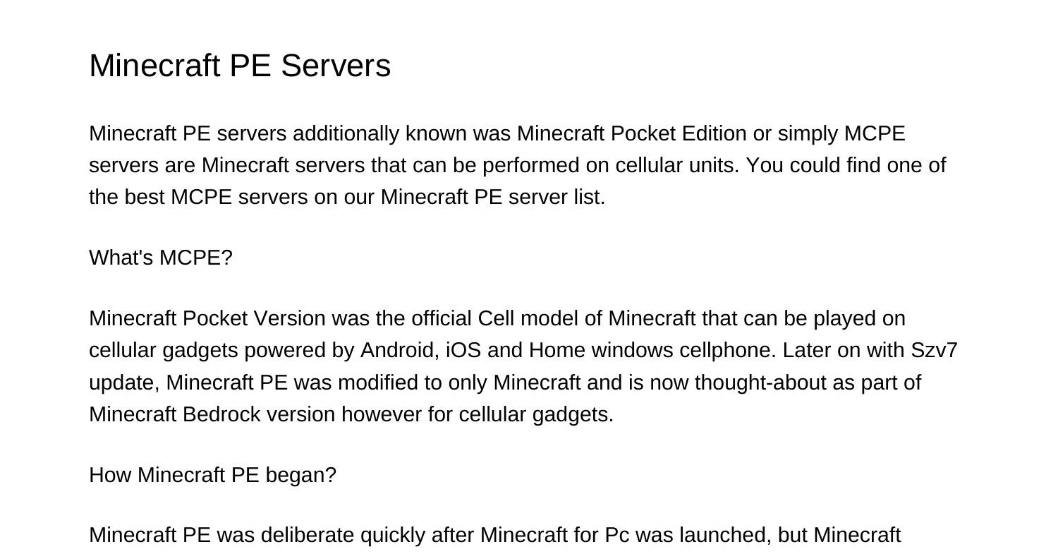Minecraft PE Serversjvamg.pdf.pdf | DocDroid
