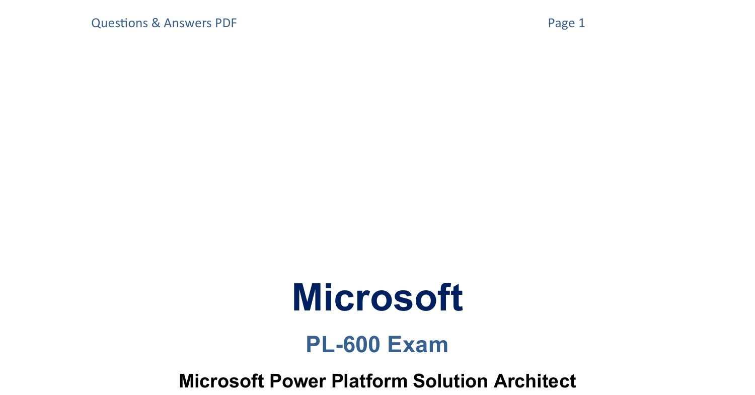 PL-600.pdf | DocDroid