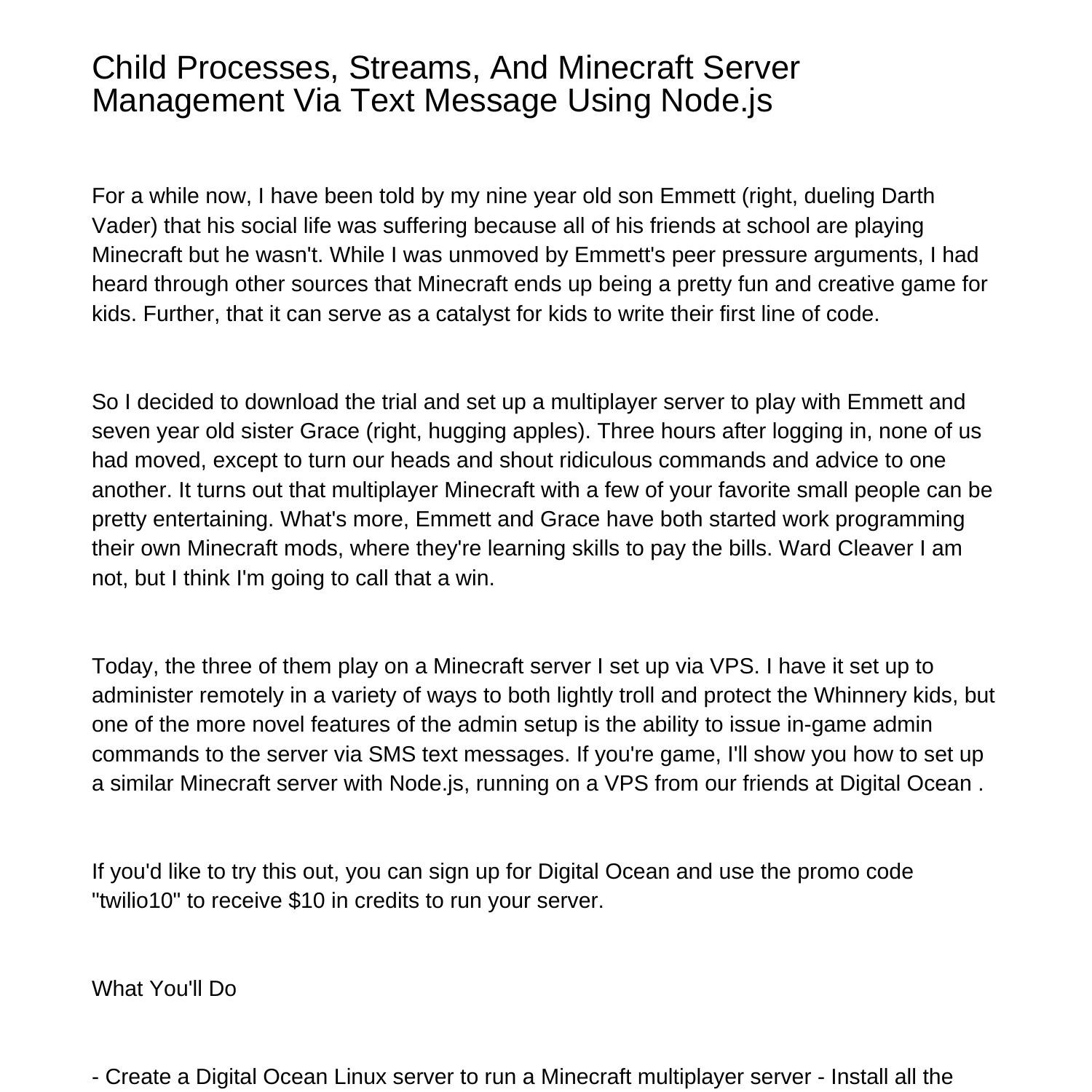 Child Processes Streams And Minecraft Server Management Via Text Message Using Nodejszvarh.pdf ...