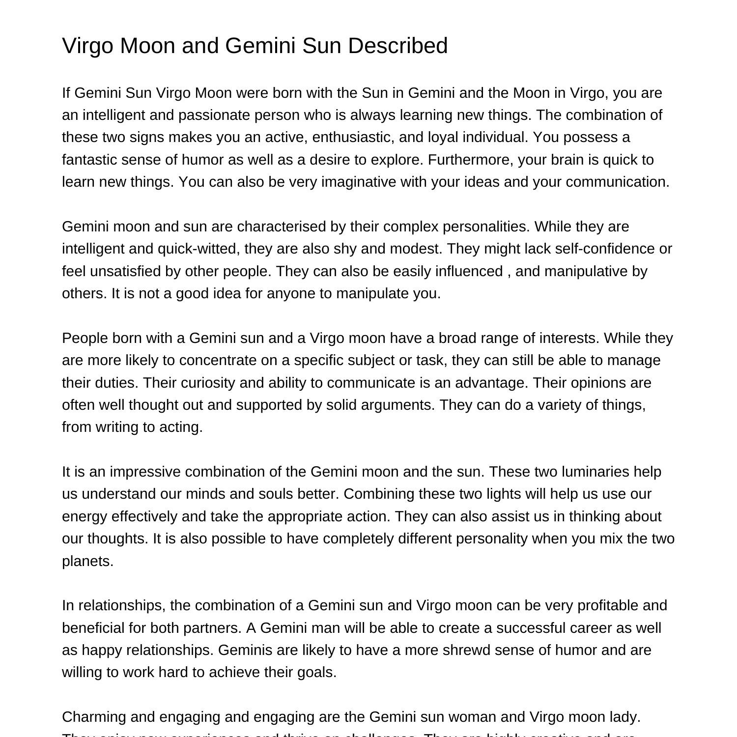 Virgo Moon and Gemini Sun Personality Traitsssbuh.pdf.pdf | DocDroid