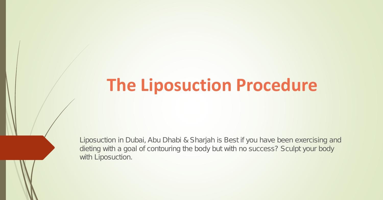 The Liposuction Procedure.pptx | DocDroid