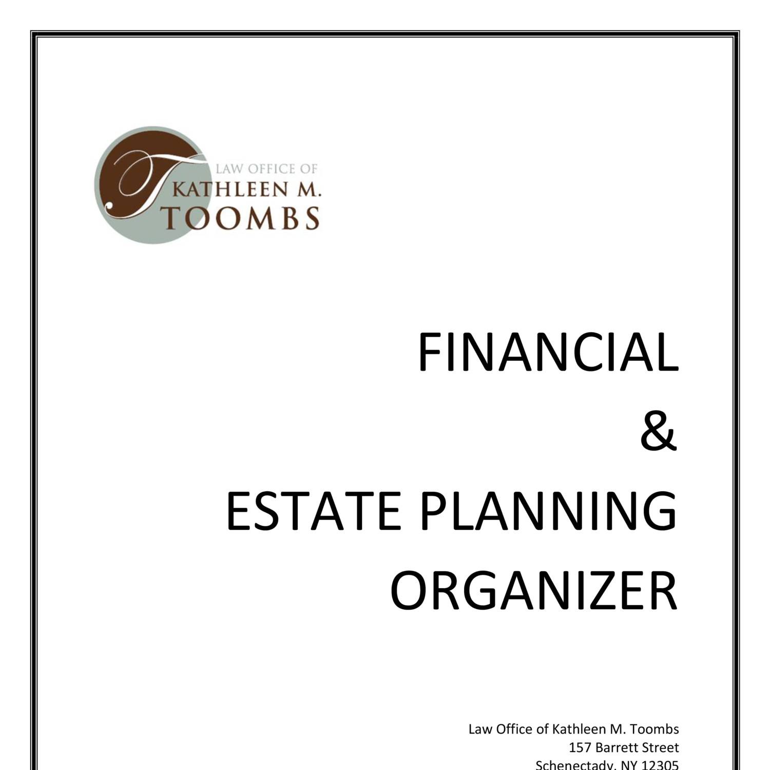 Financial & Estate Planning Organizer.pdf | DocDroid