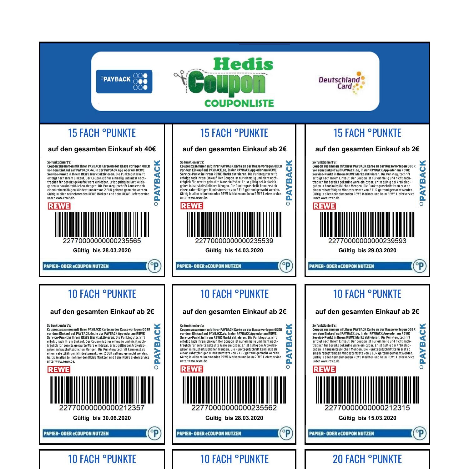 Hedis Payback & DC Couponliste.pdf | DocDroid