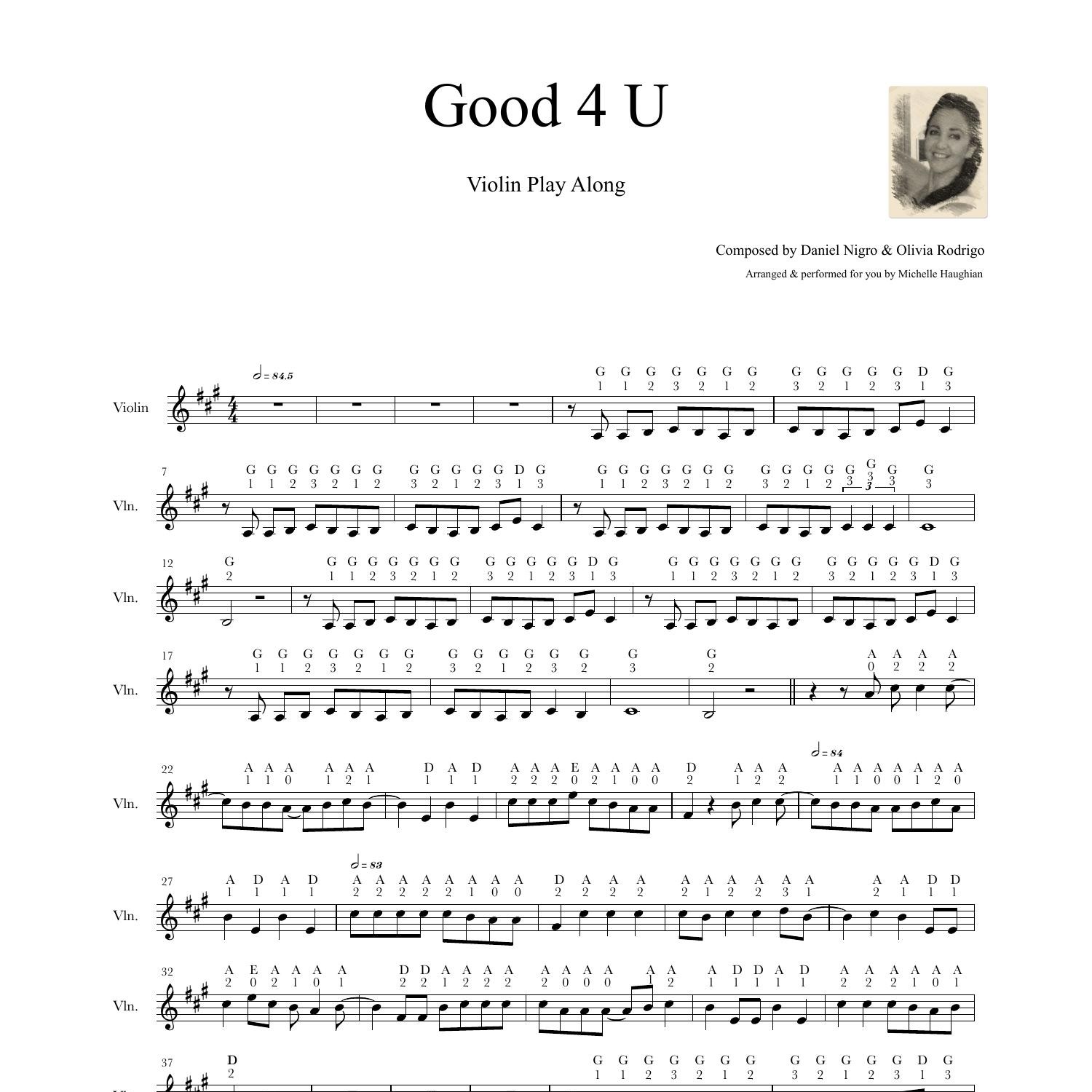 Good 4 U - Violin Cover (1).pdf | DocDroid