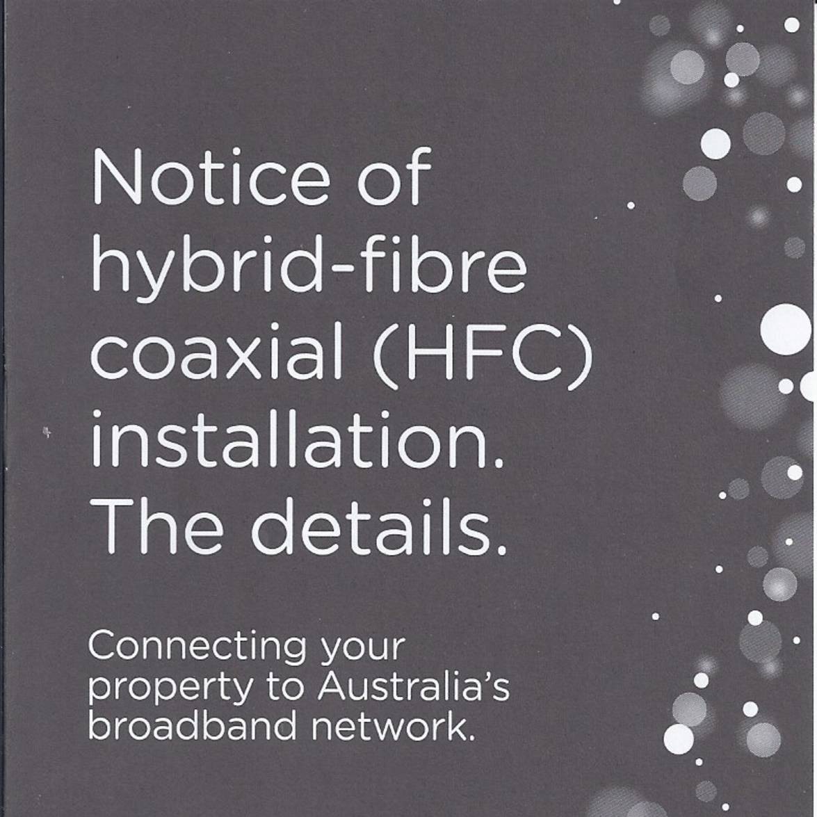 NBN-HFC Installation Details.pdf | DocDroid