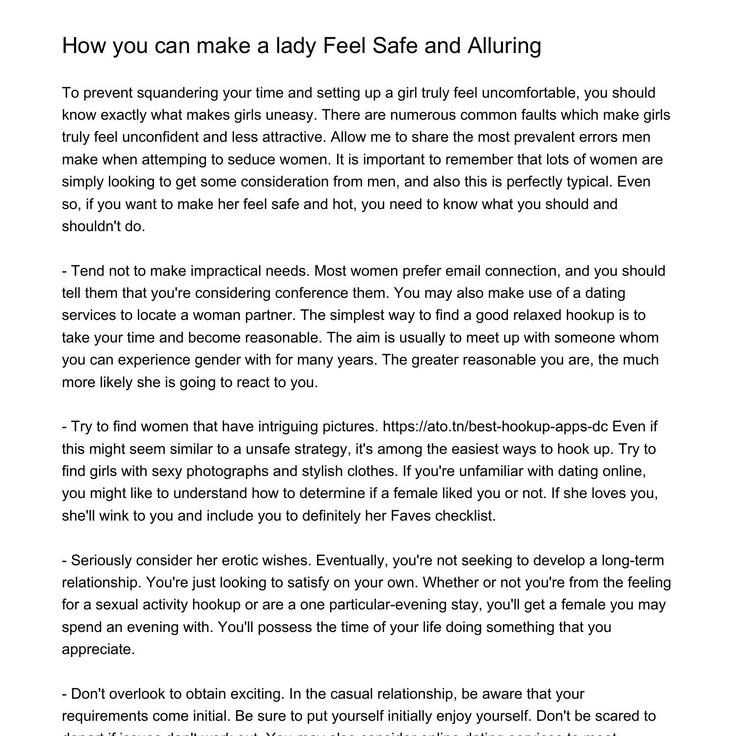 How to Make a lady Feel At Ease and Attractivemxmgg.pdf.pdf | DocDroid