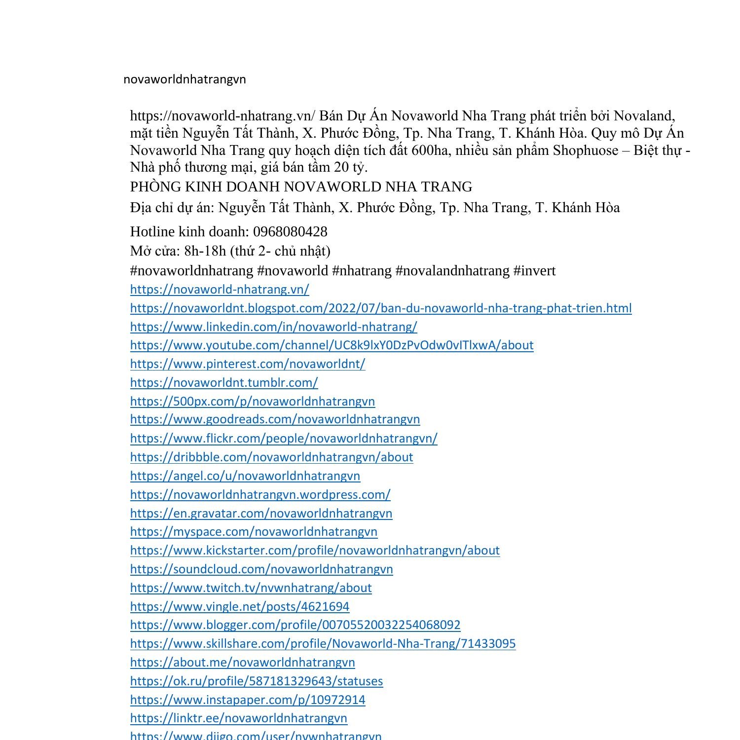 novaworldnhatrangvn.docx | DocDroid