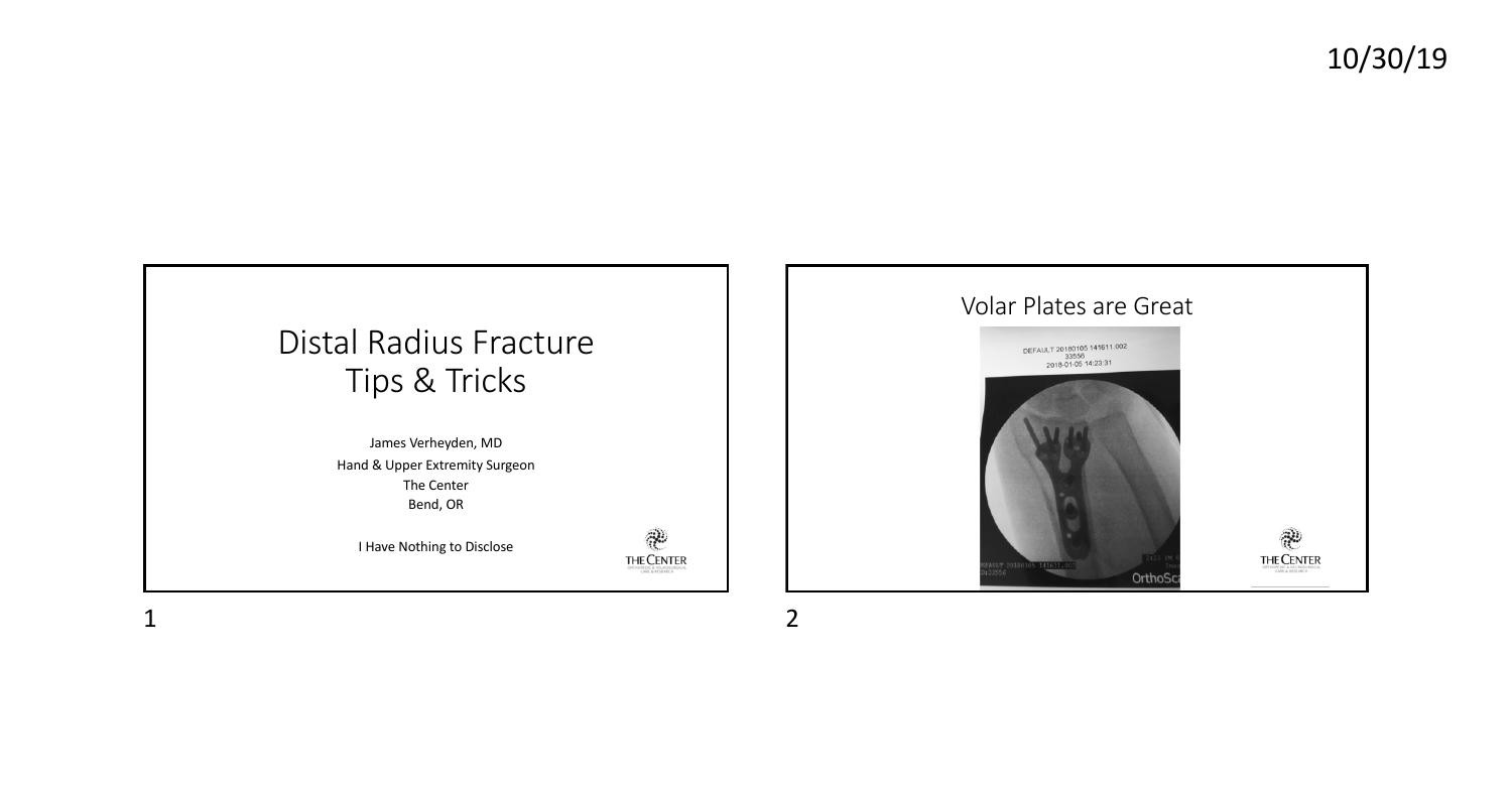 5-4 Distal Radius Tips & Tricks_Verheyden.pdf | DocDroid