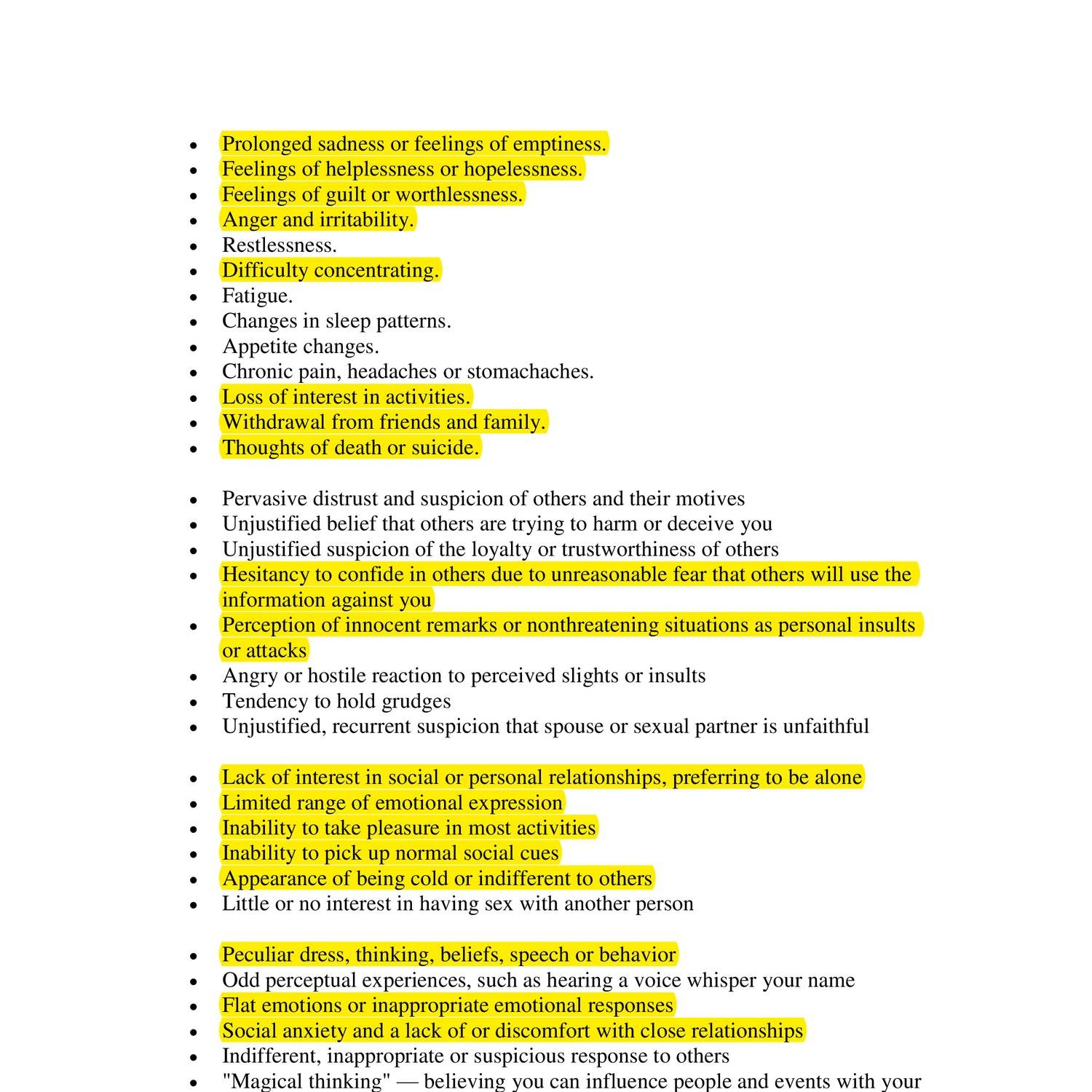 Prolonged sadness or feelings of emptiness.pdf | DocDroid