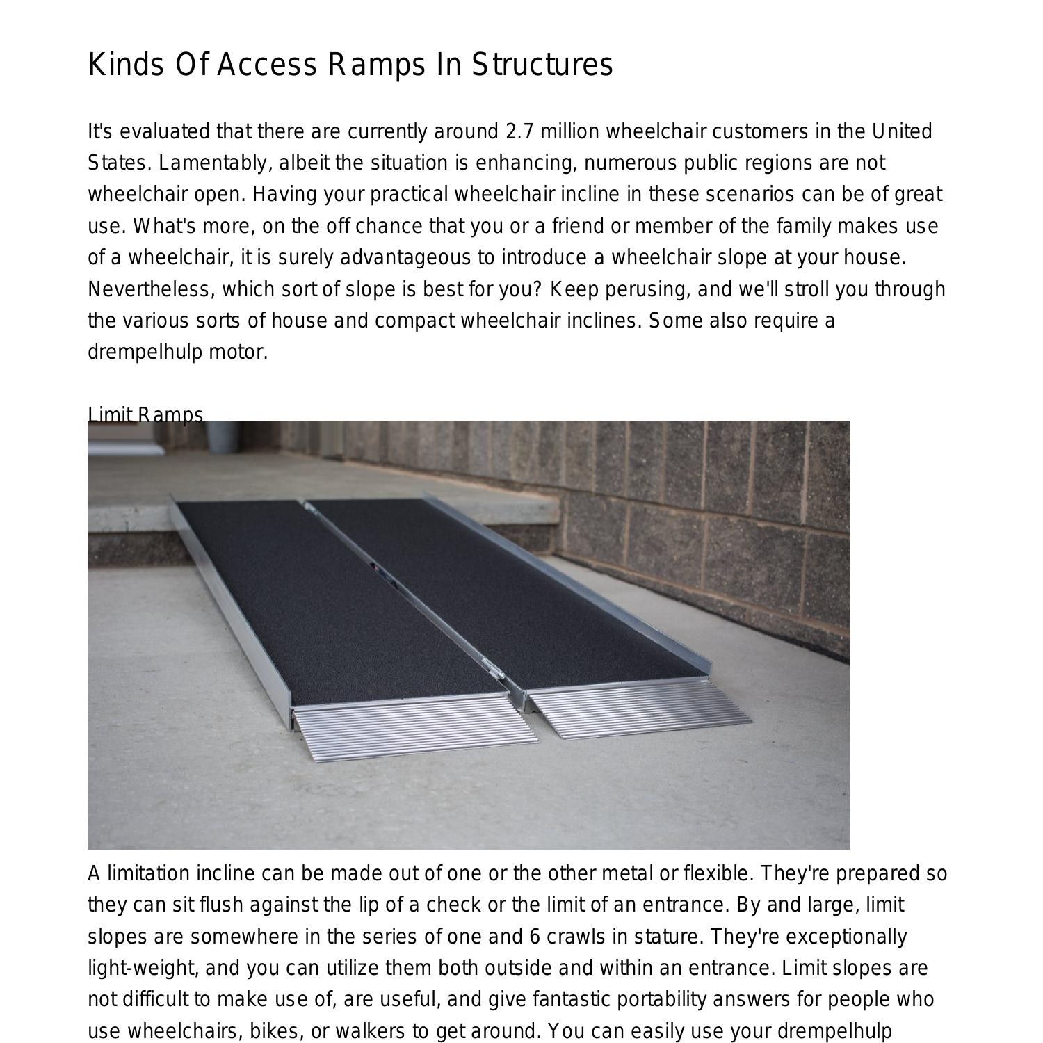 The Numerous Kinds Of Ramps In The Marketugwcw.pdf.pdf | DocDroid
