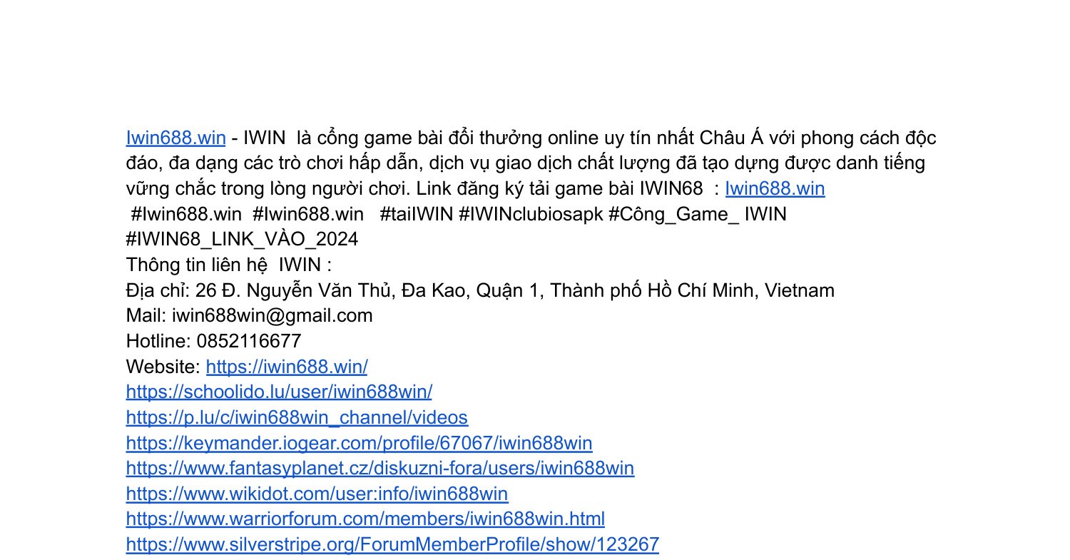 IWIN 🎖️ Game Bài Đổi Thưởng IWIN68 Club Tải Android và IOS 2024.pdf | DocDroid