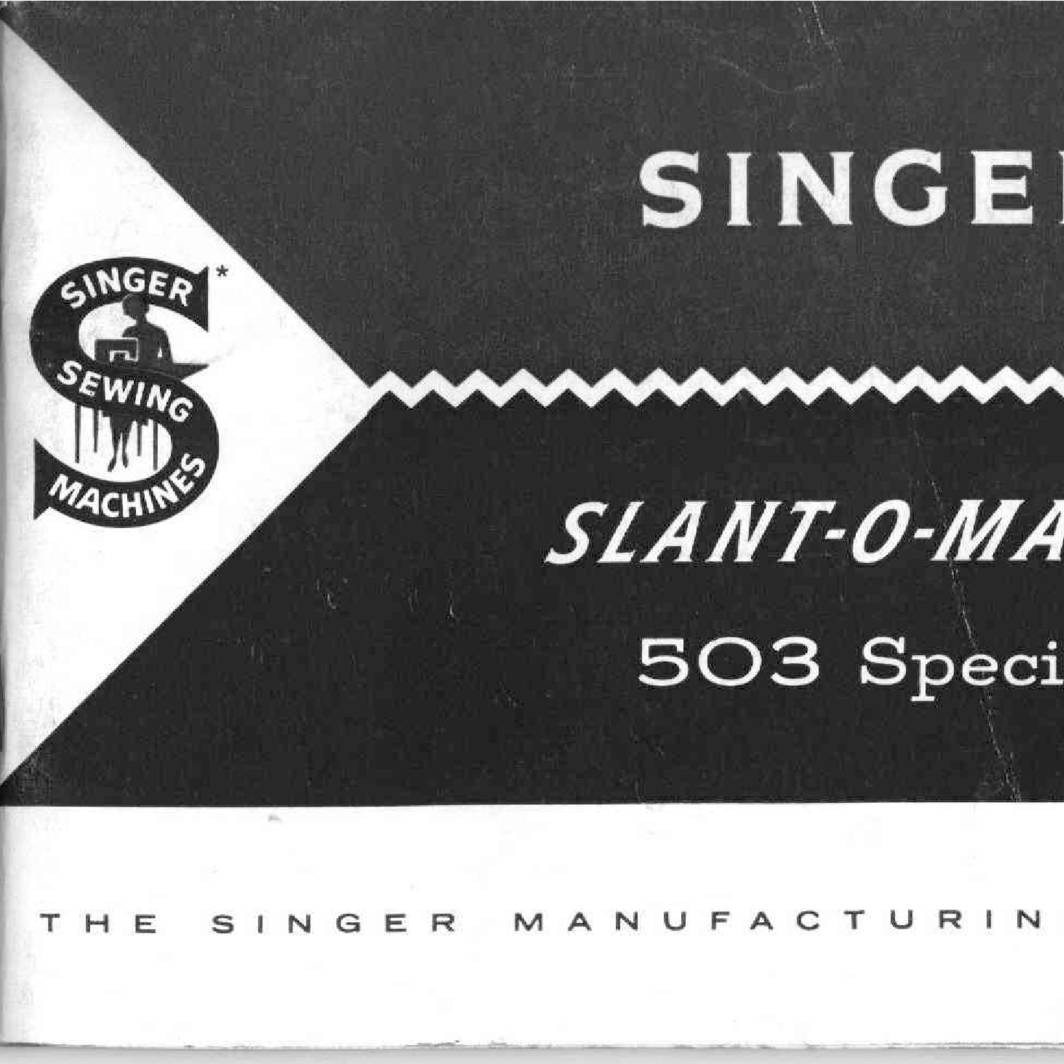 singer slant-o-matic 503 special.pdf | DocDroid
