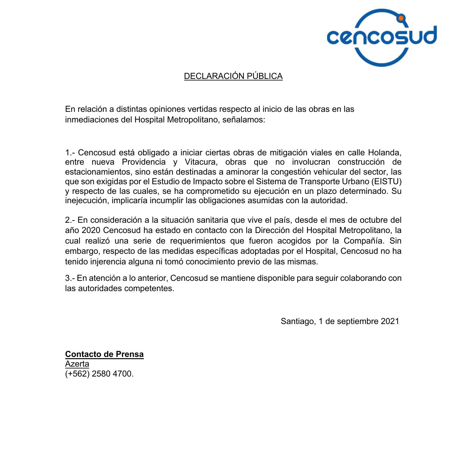 Declaración Obras de Mitigación_Cencosud_sep 2021.pdf | DocDroid