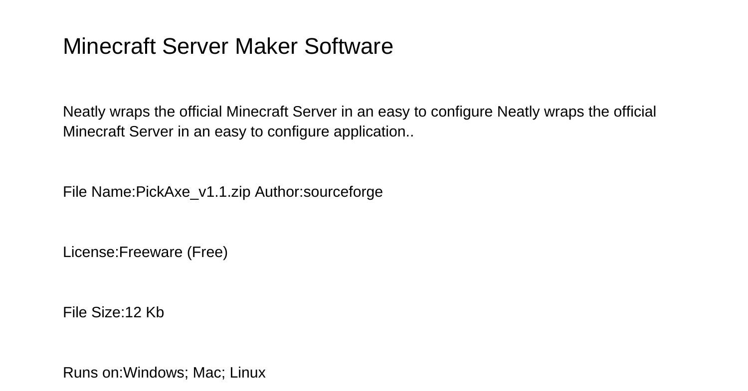 Minecraft Server Maker Softwarepatac.pdf.pdf | DocDroid