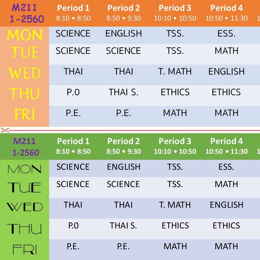 [1/2560] CLASS 211 UPDATED SCHEDULE.pdf | DocDroid