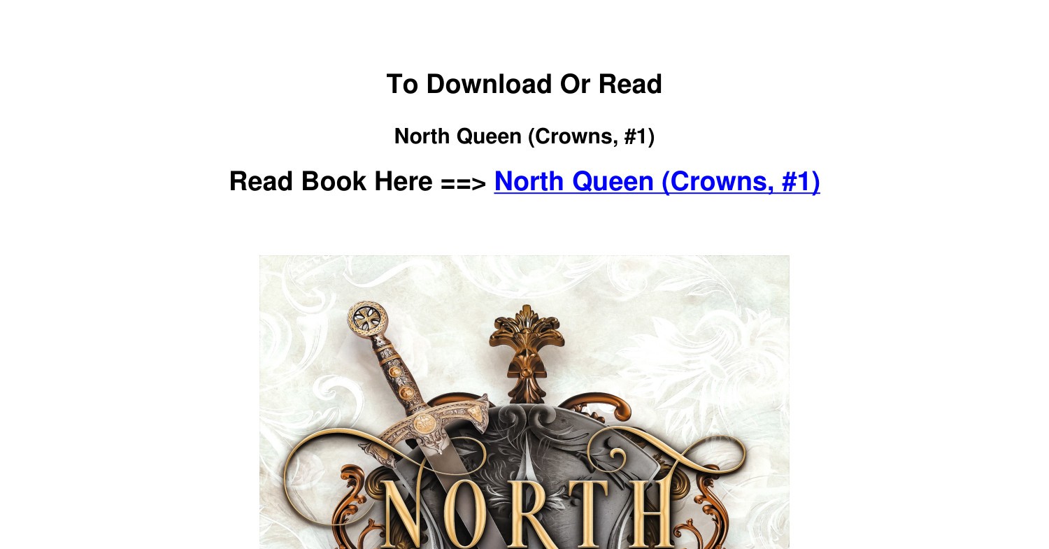 EPub Download North Queen Crowns 1 By Nicola Tyche.pdf | DocDroid