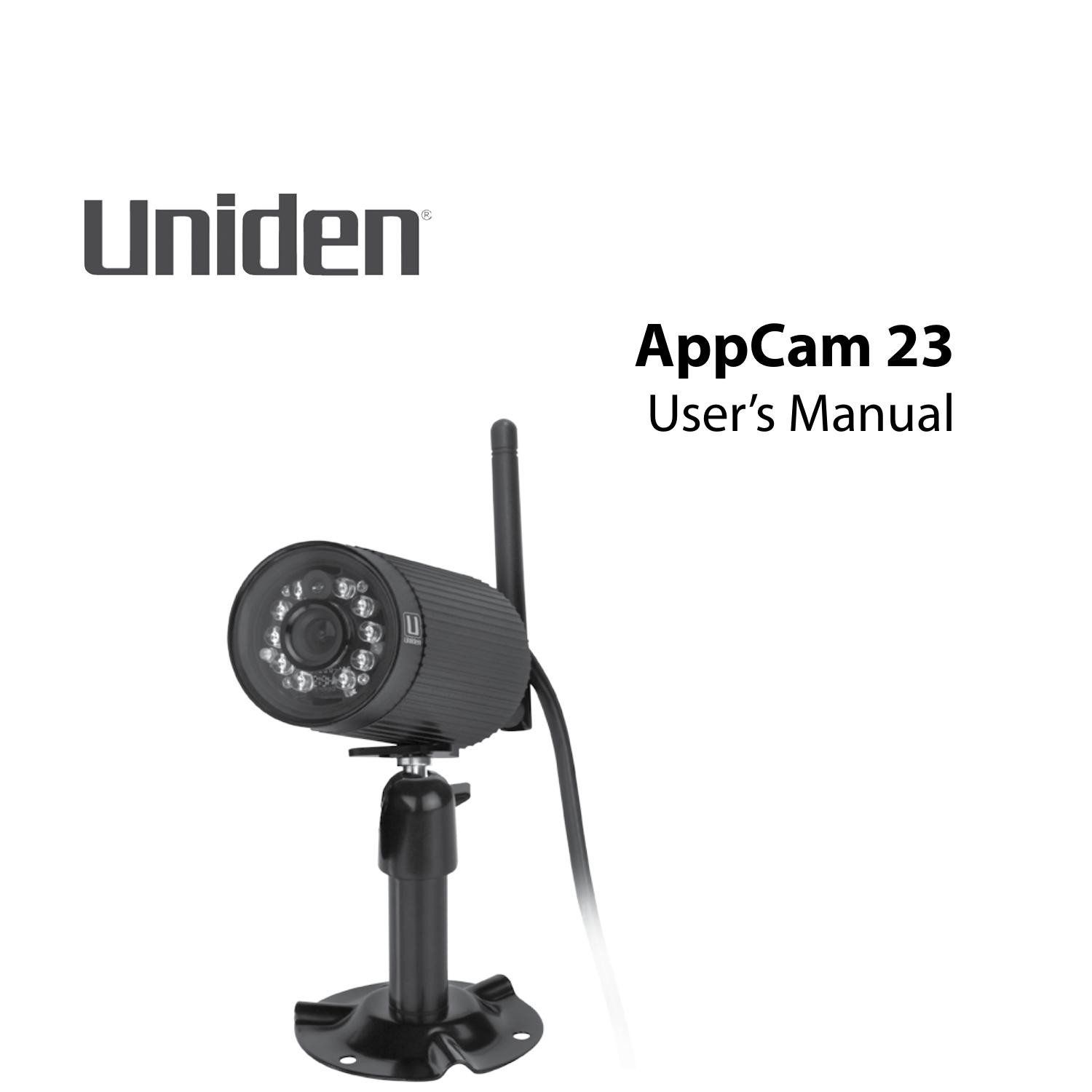 Uniden AppCam manual.pdf | DocDroid