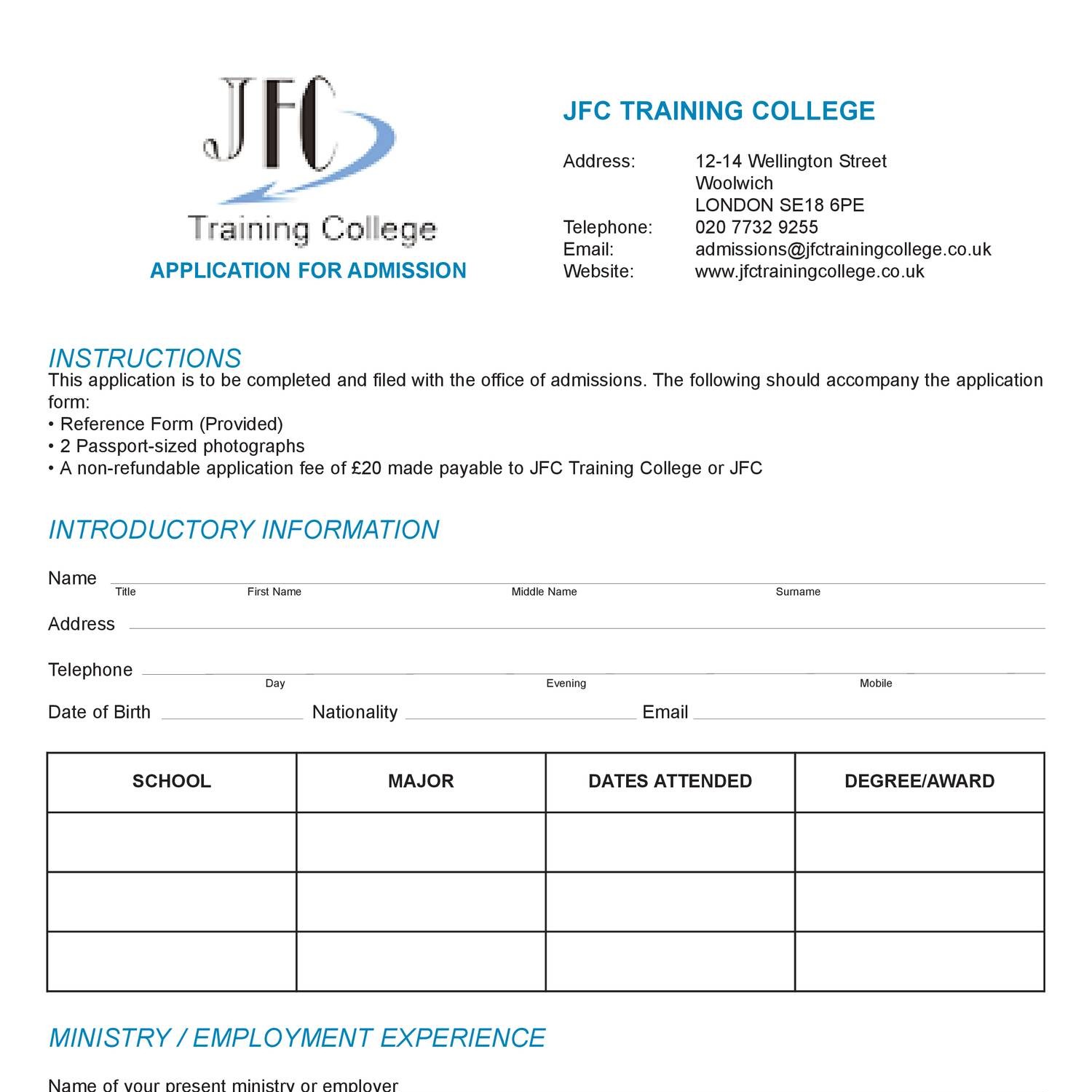 Application form JFC.pdf | DocDroid