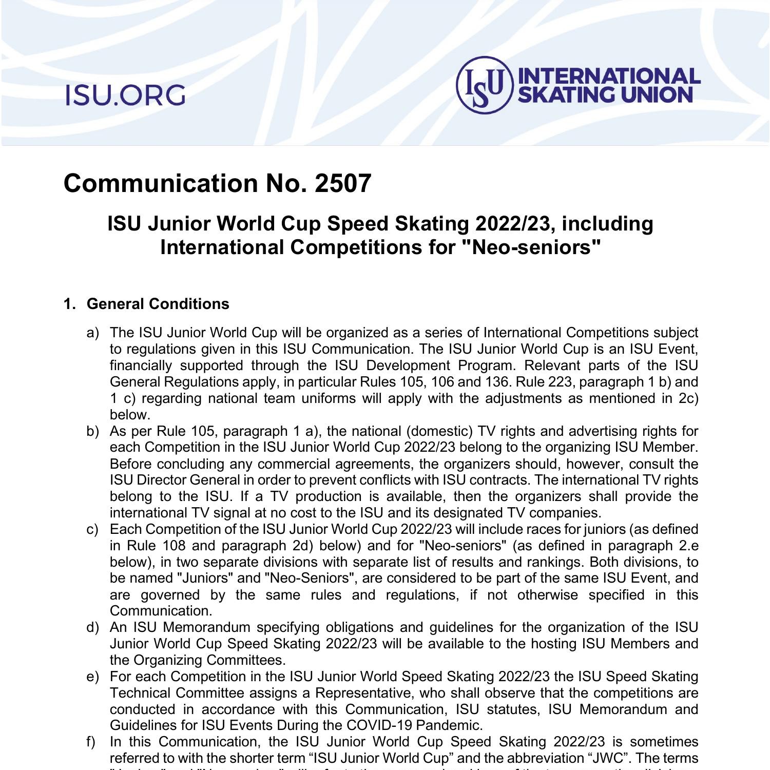 2507 ISU Junior World Cup Speed Skating 2022-23 (1).pdf | DocDroid