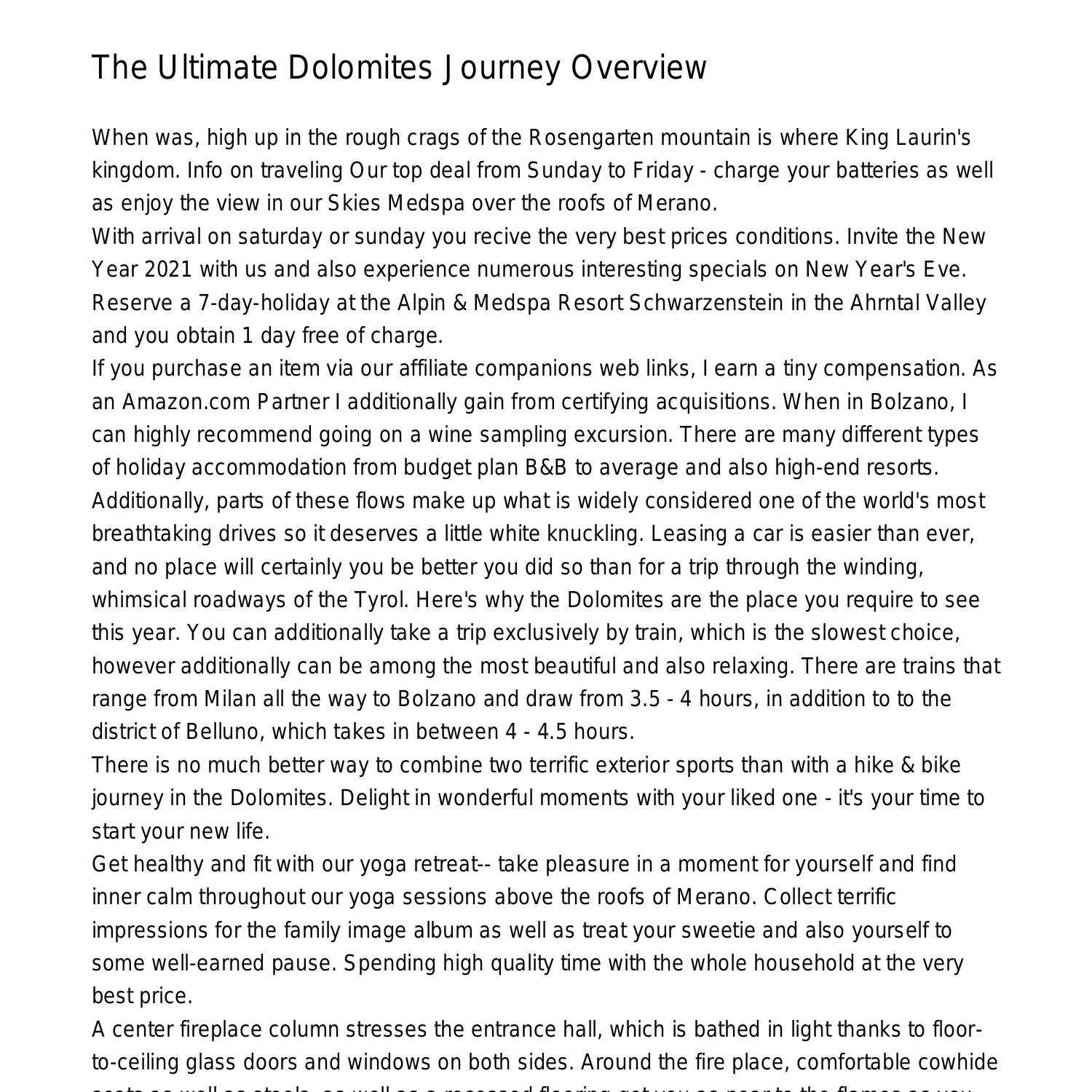 The Ultimate Dolomites Journey Guiderjvgd.pdf.pdf | DocDroid