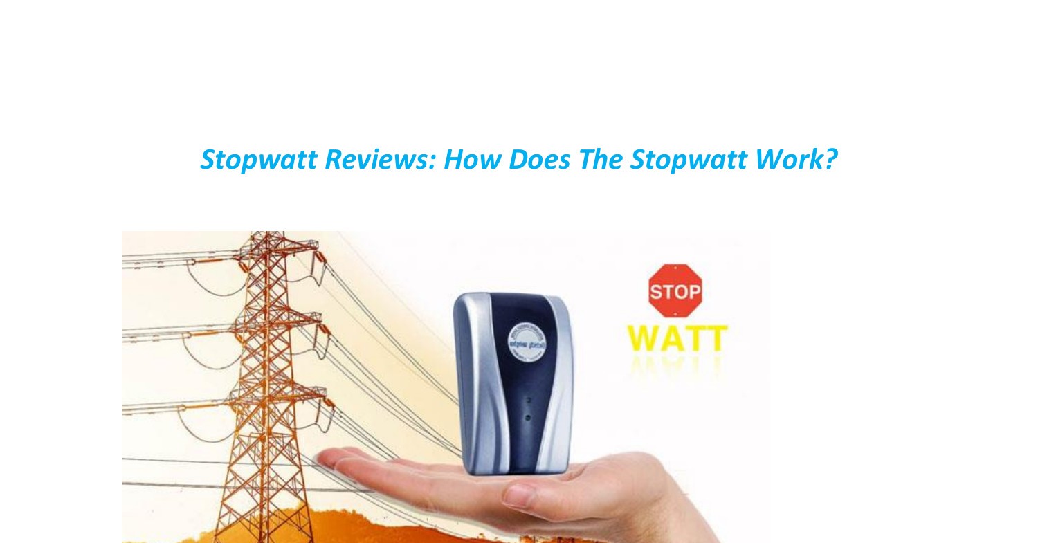 Stopwatt Reviews.pdf | DocDroid