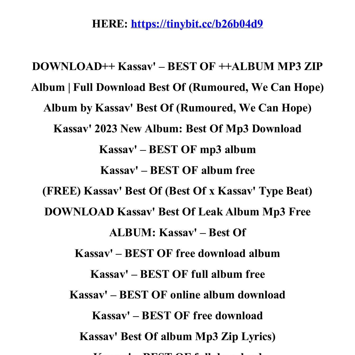 download_kassav_best_of_album_mp3_zip.pdf | DocDroid