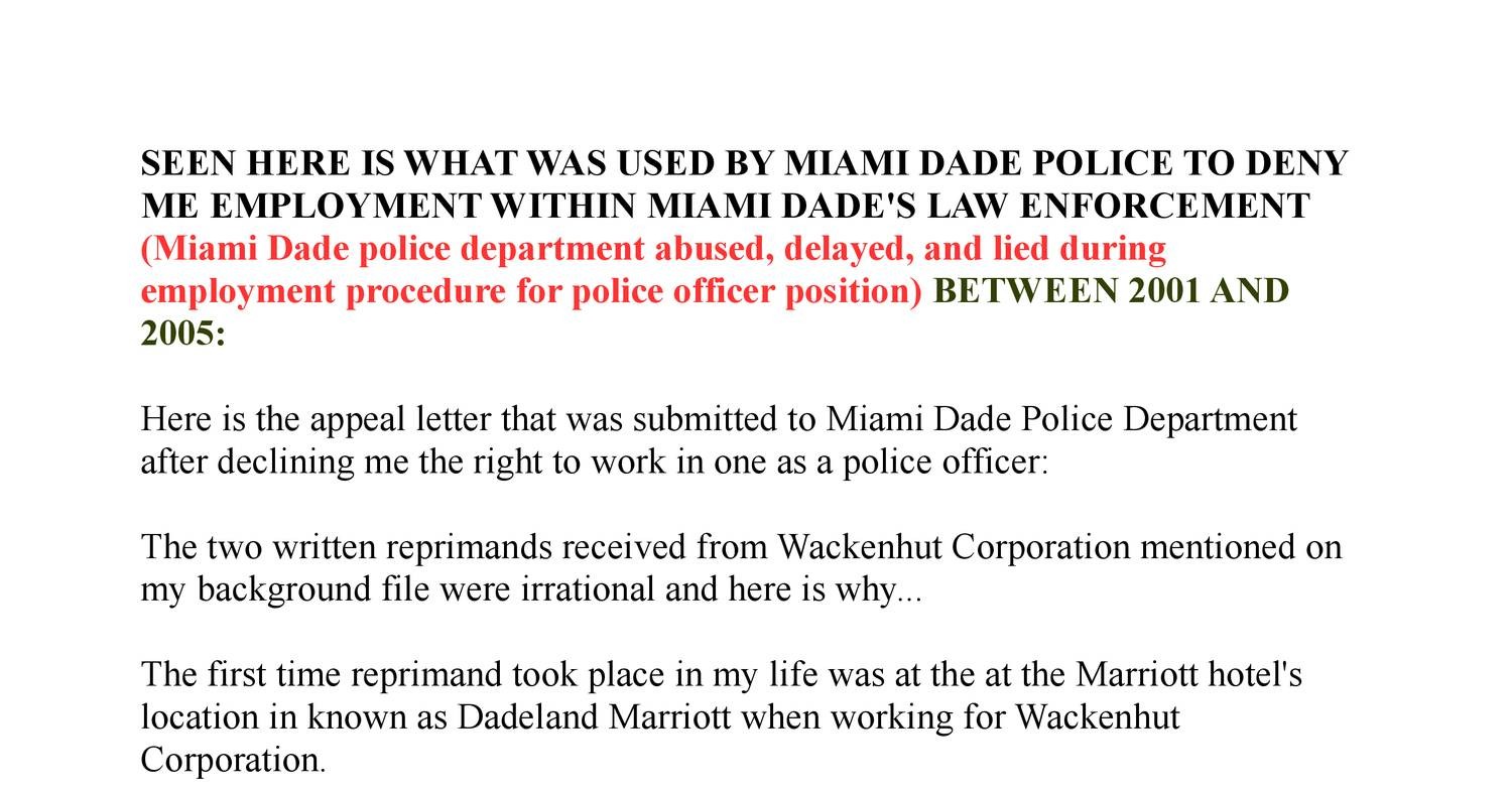 Miami Dade police letter on Wackehut Corporation.pdf | DocDroid